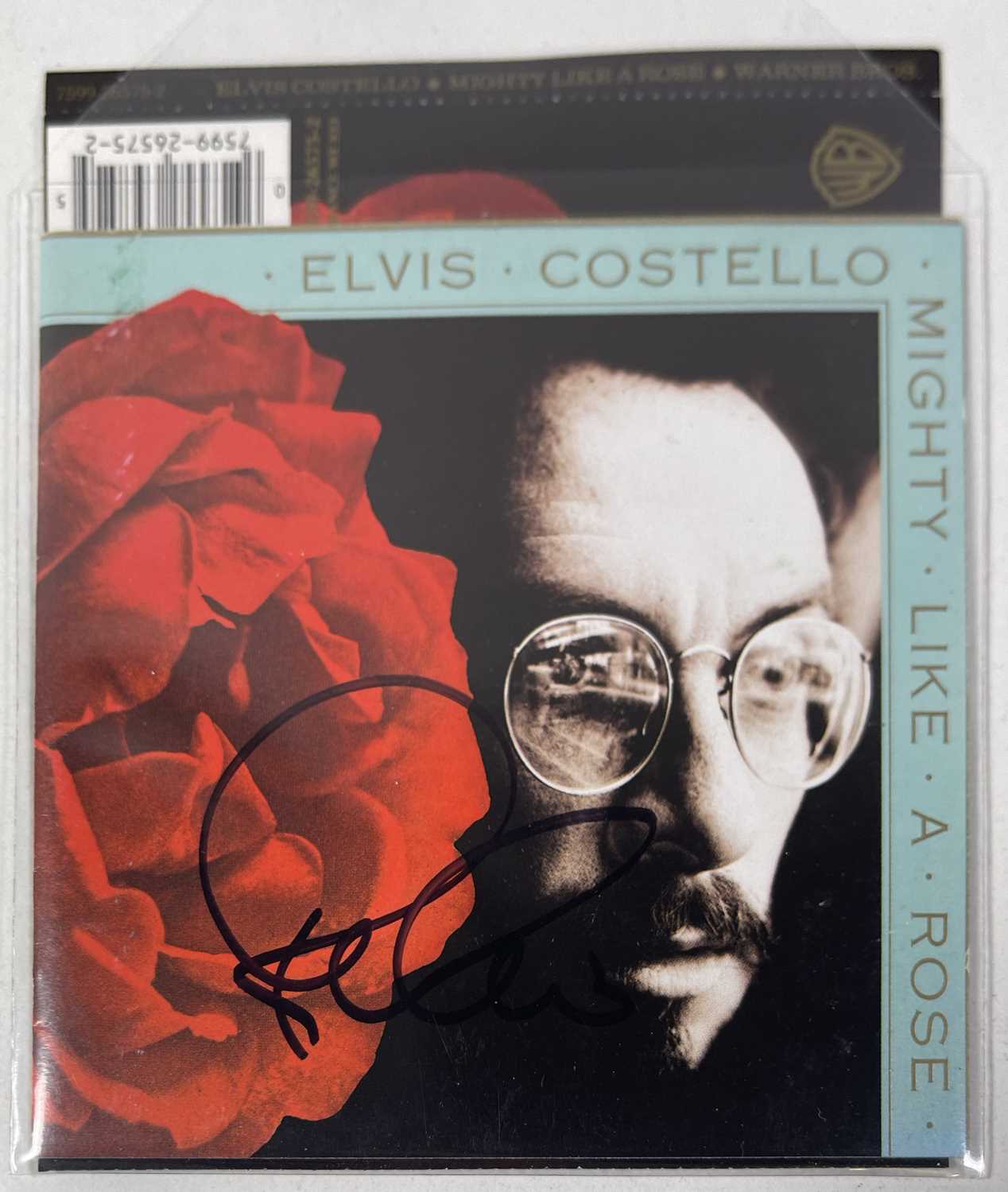 Lot 286 - ELVIS COSTELLO - SIGNED ITEMS.