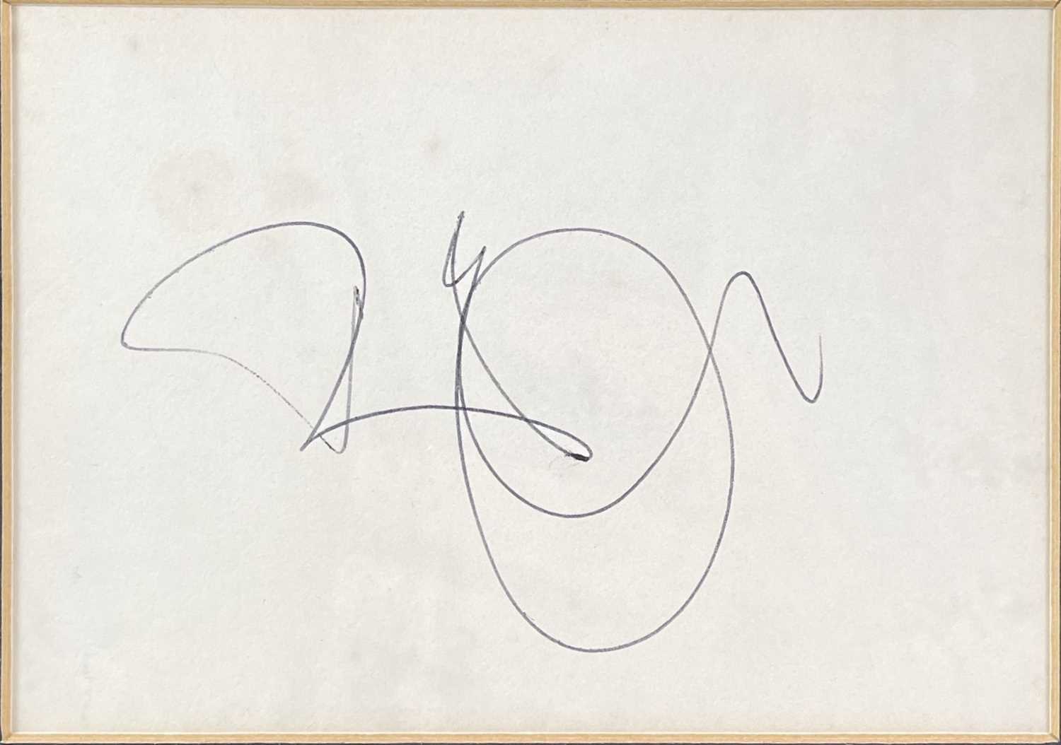 Lot 360 - LED ZEPPELIN INTEREST - ROBERT PLANT SIGNED