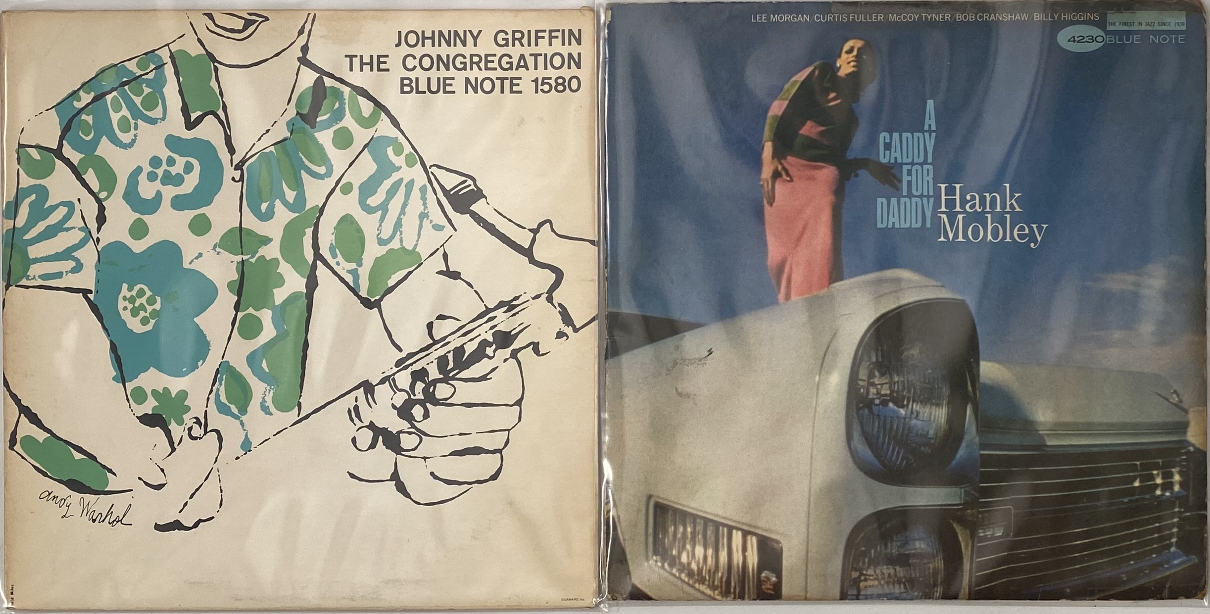 Lot 78 - HANK MOBLEY/ JOHNNY GRIFFIN - BLUE NOTE LP