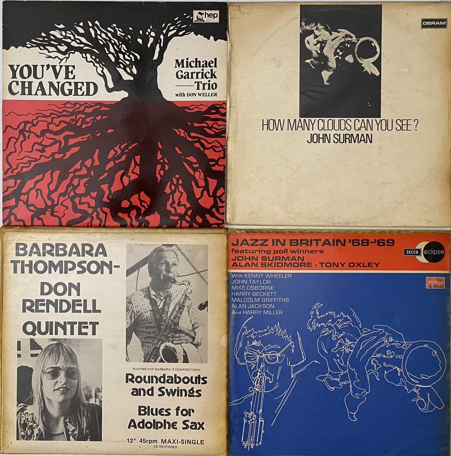 Lot 85 - BRITISH JAZZ - LP PACK