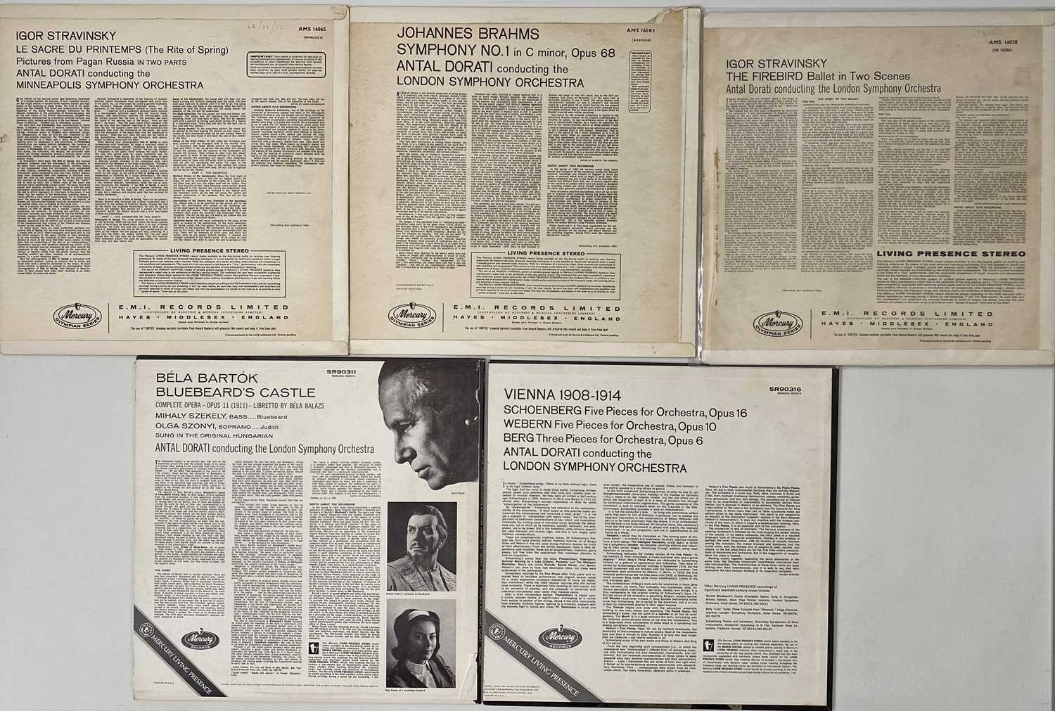 Lot 17 - ANTAL DORATI - MERCURY RARITIES LP PACK