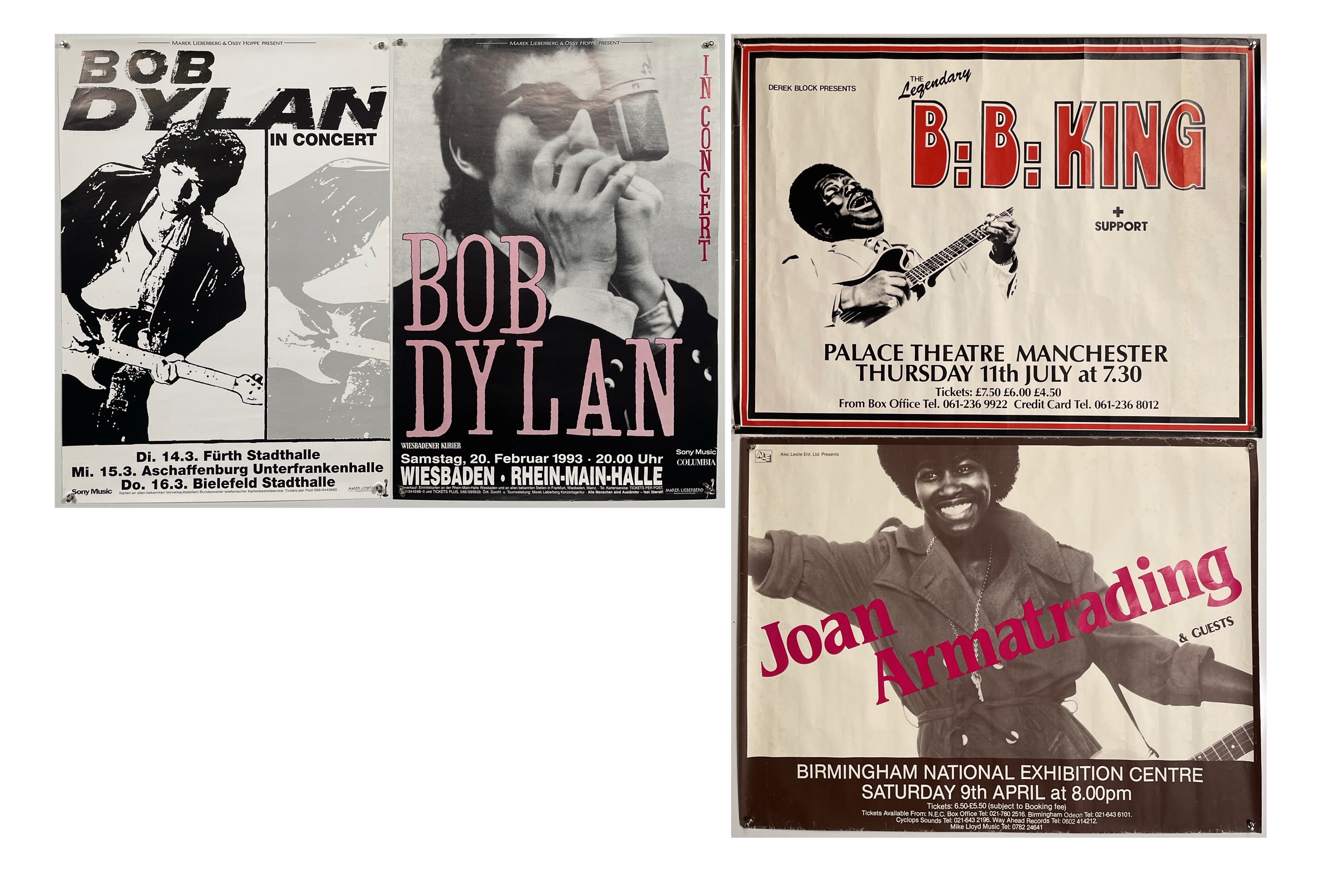 Lot 173 - 1980S CONCERT POSTERS - JOAN ARMATRADING