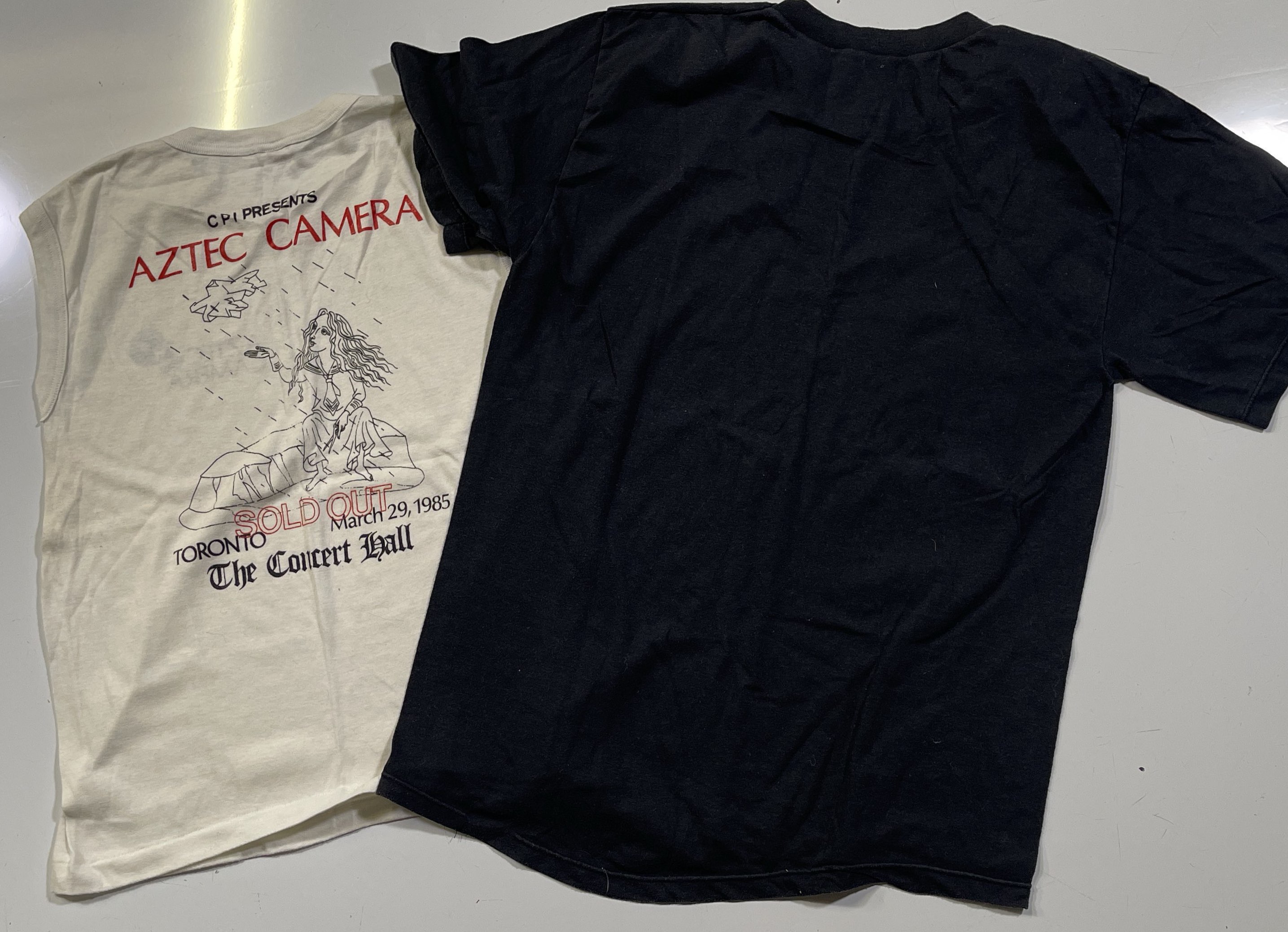 Lot 334 - AZTEC CAMERA - ORIGINAL C 1980S T-SHIRTS.