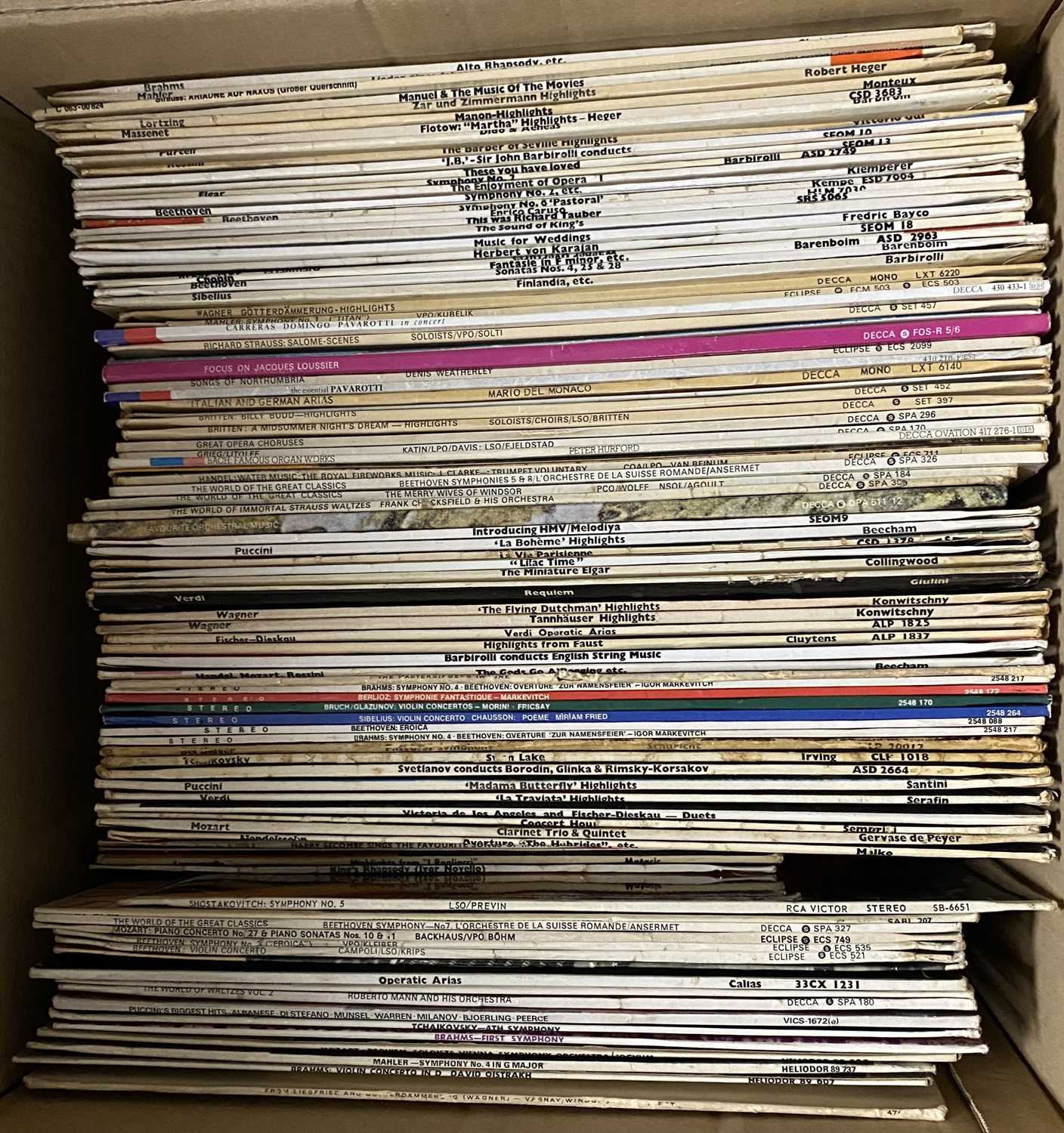 Lot 41 - CLASSICAL LP / LP BOX SET COLLECTION