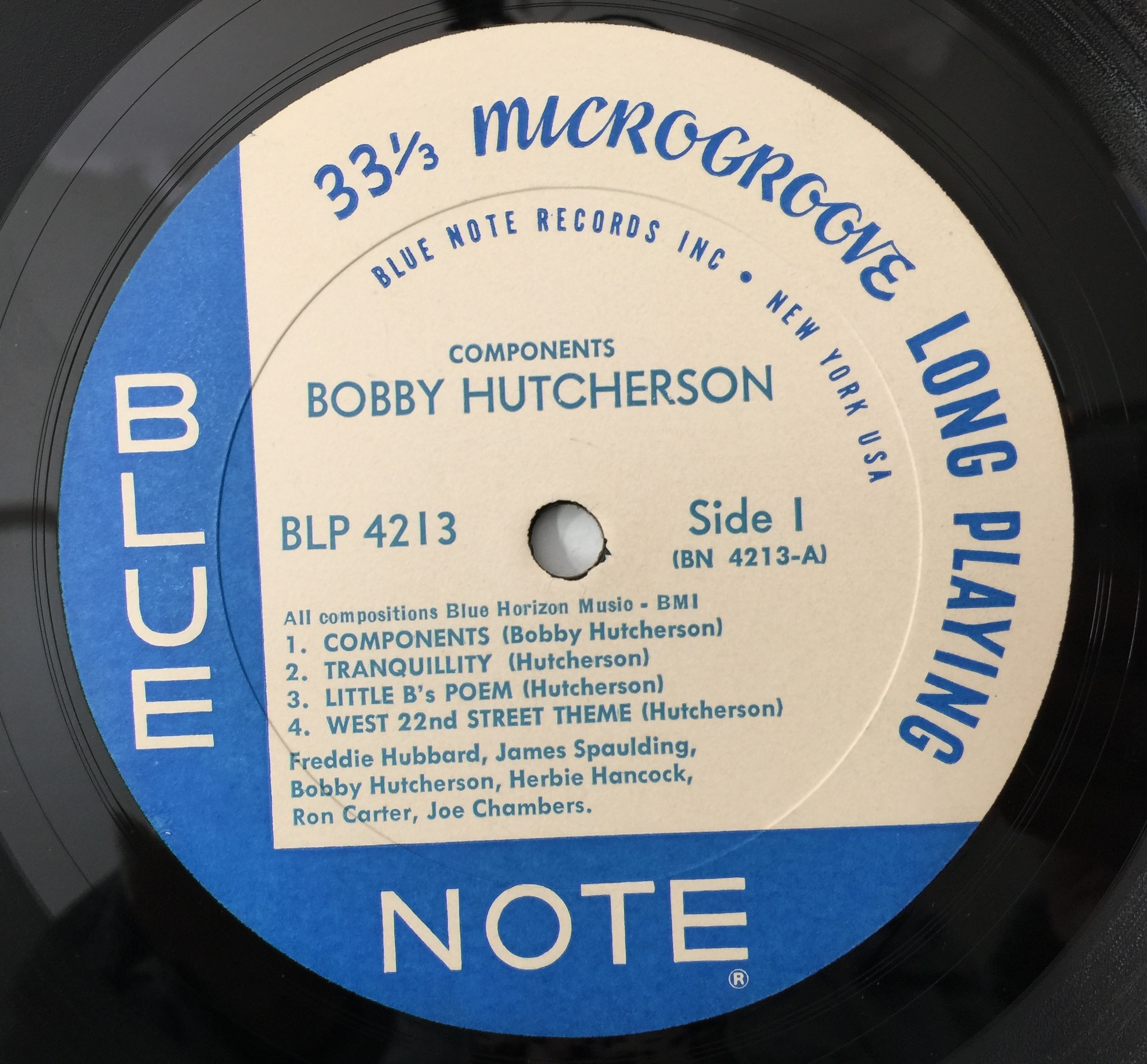 Lot 37 - BOBBY HUTCHERSON - COMPONENTS LP (BLUE NOTE