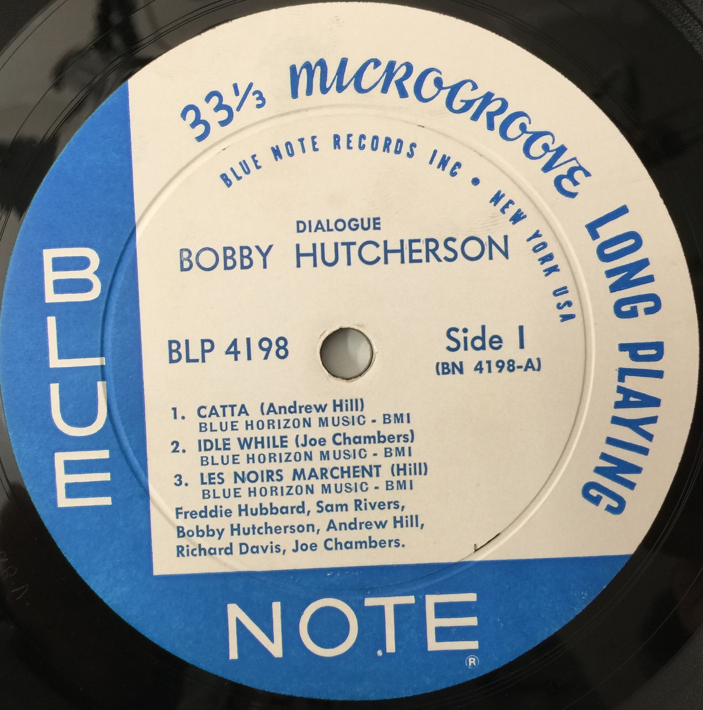 Lot 39 - BOBBY HUTCHERSON - DIALOGUE LP (BLUE NOTE
