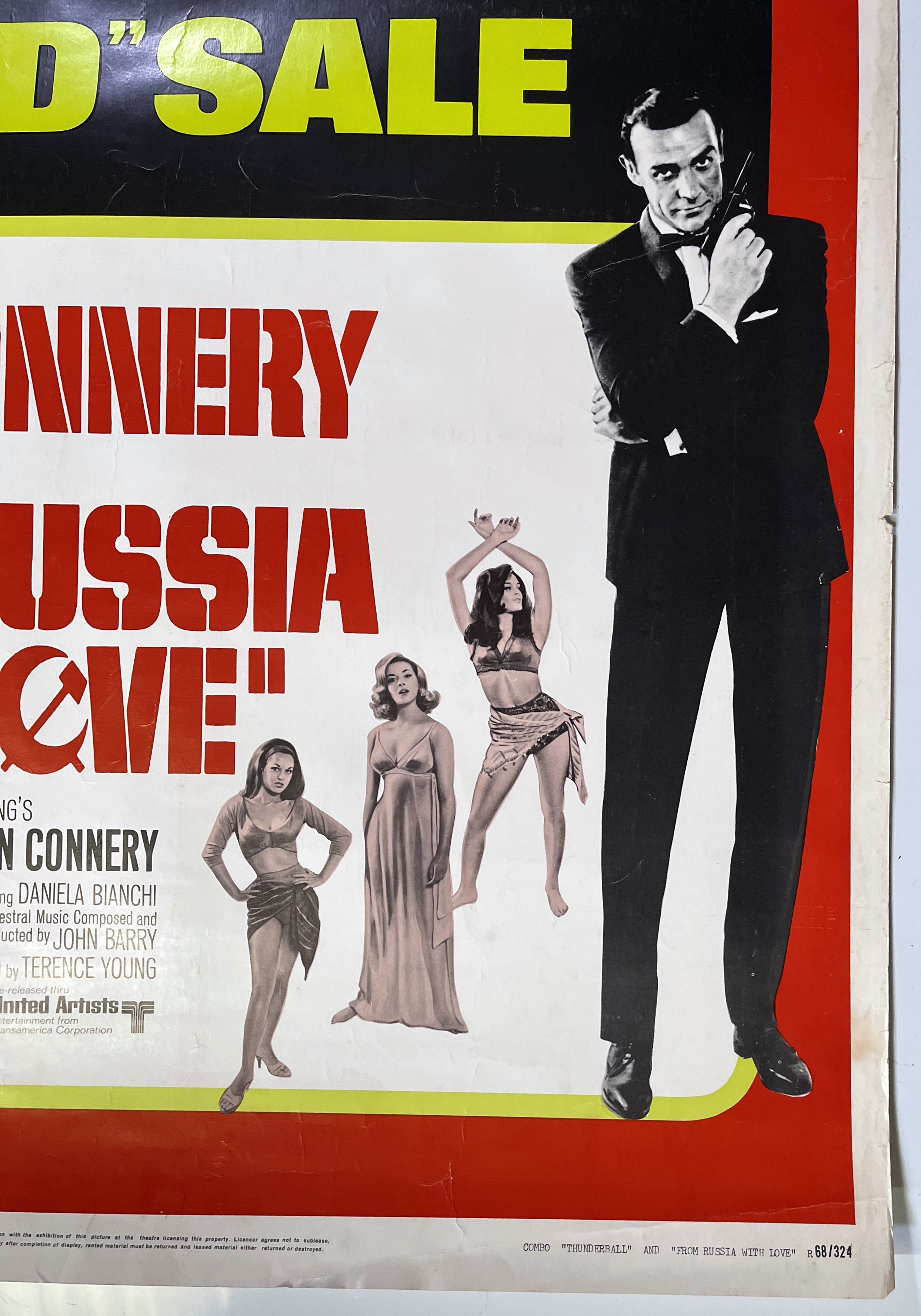 Lot 110 - JAMES BOND - THUNDERBALL / FROM RUSSIA WITH
