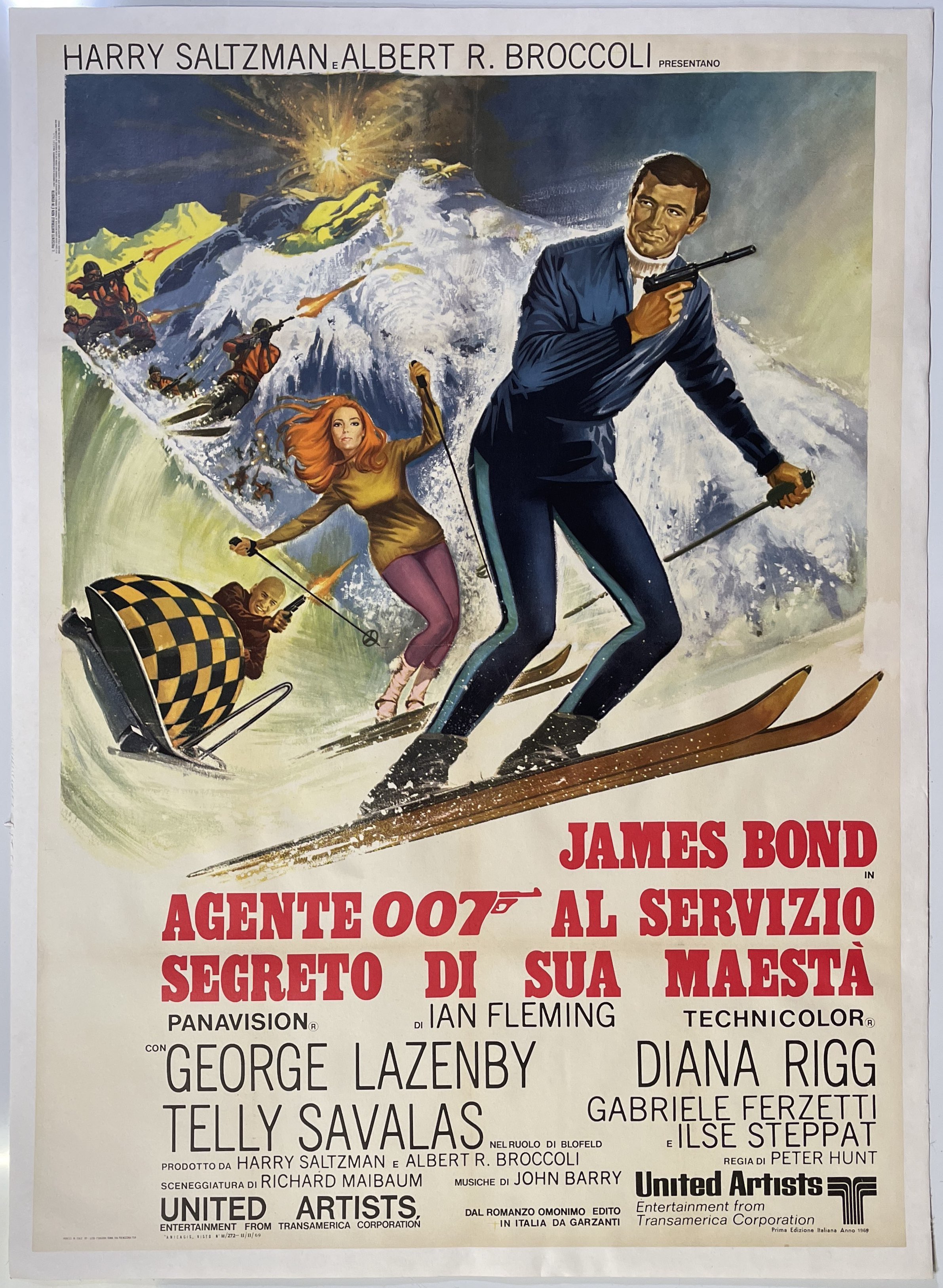 Lot 170 - JAMES BOND - ON HER MAJESTY'S SECRET SERVICE