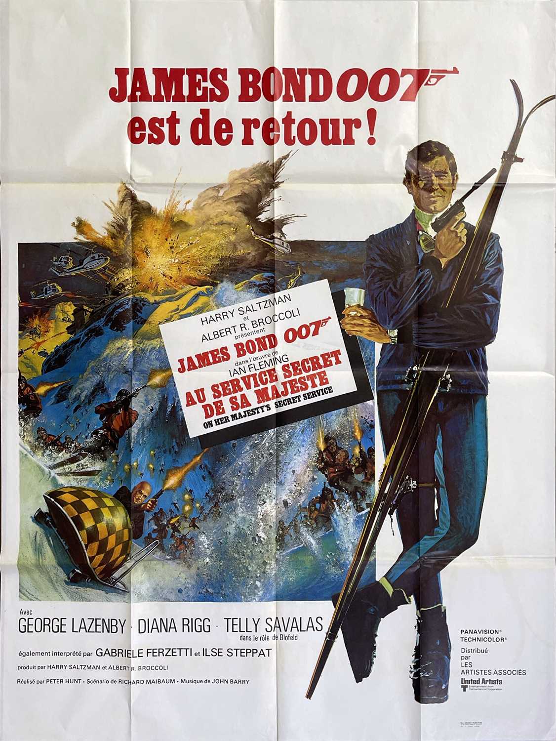 Lot 169 - JAMES BOND - ON HER MAJESTY'S SECRET SERVICE