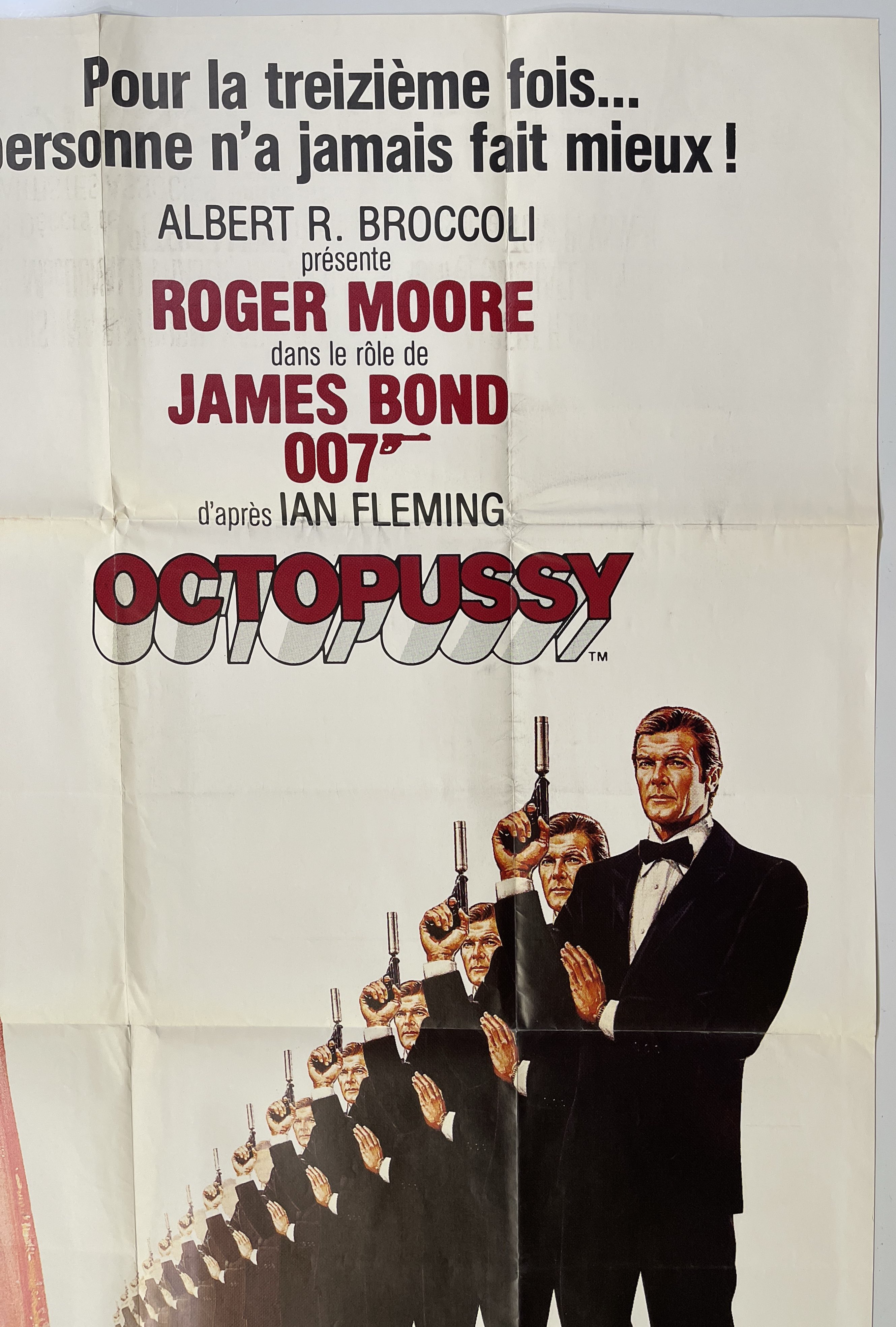 Lot 273 - JAMES BOND - OCTOPUSSY (1983) - FRENCH