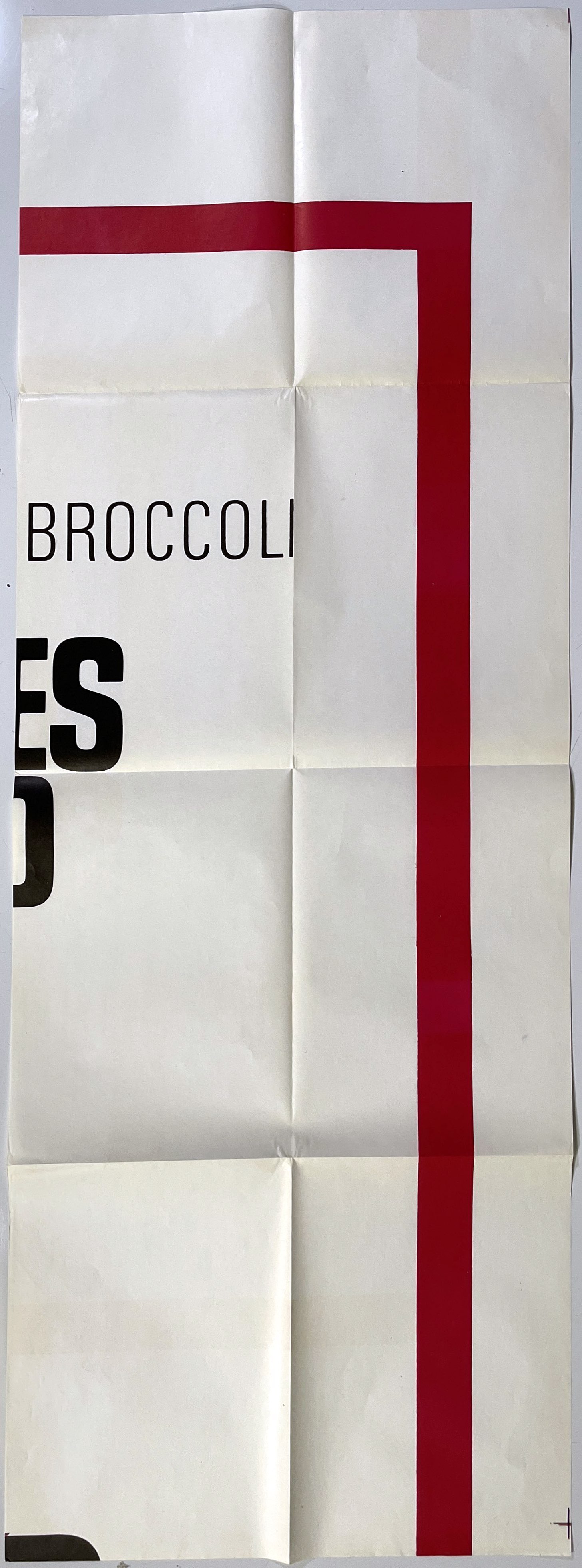 Lot 215 - JAMES BOND - VERY LARGE FRENCH BILLBOARD FOR