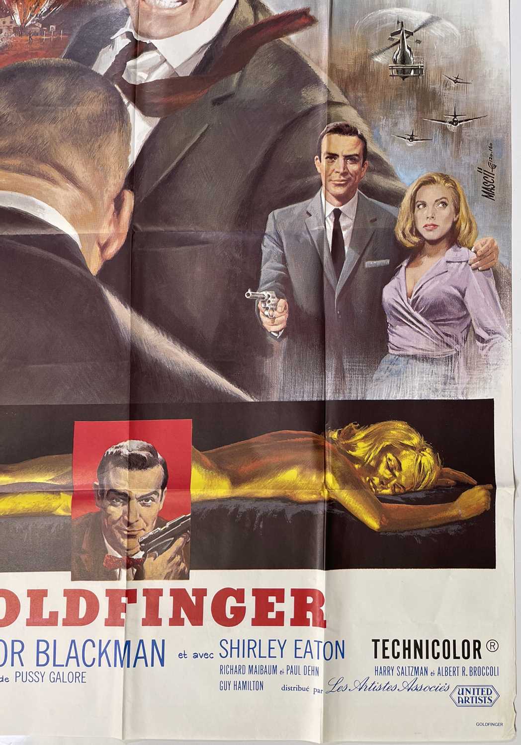 Lot 102 - JAMES BOND - GOLDFINGER (1964) - FRENCH