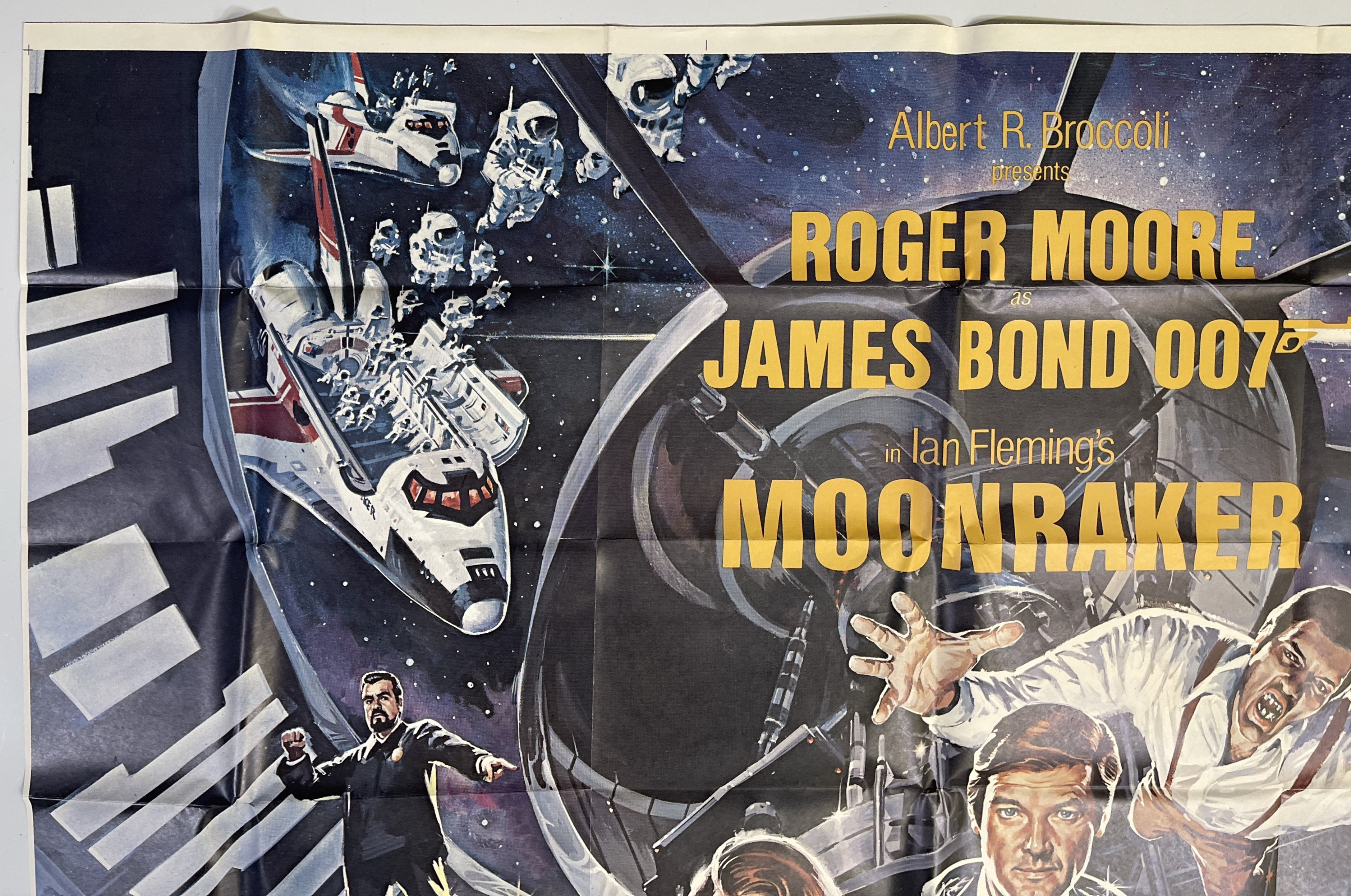 Lot 248 - JAMES BOND - MOONRAKER (1979) - US SIX SHEET