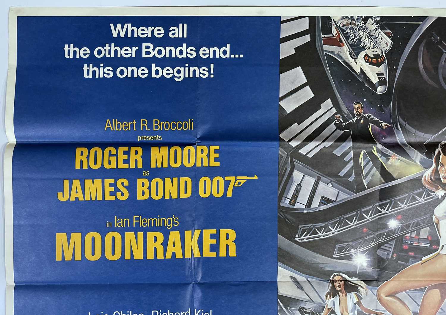 Lot 249 - JAMES BOND - MOONRAKER (1979) - US SUBWAY