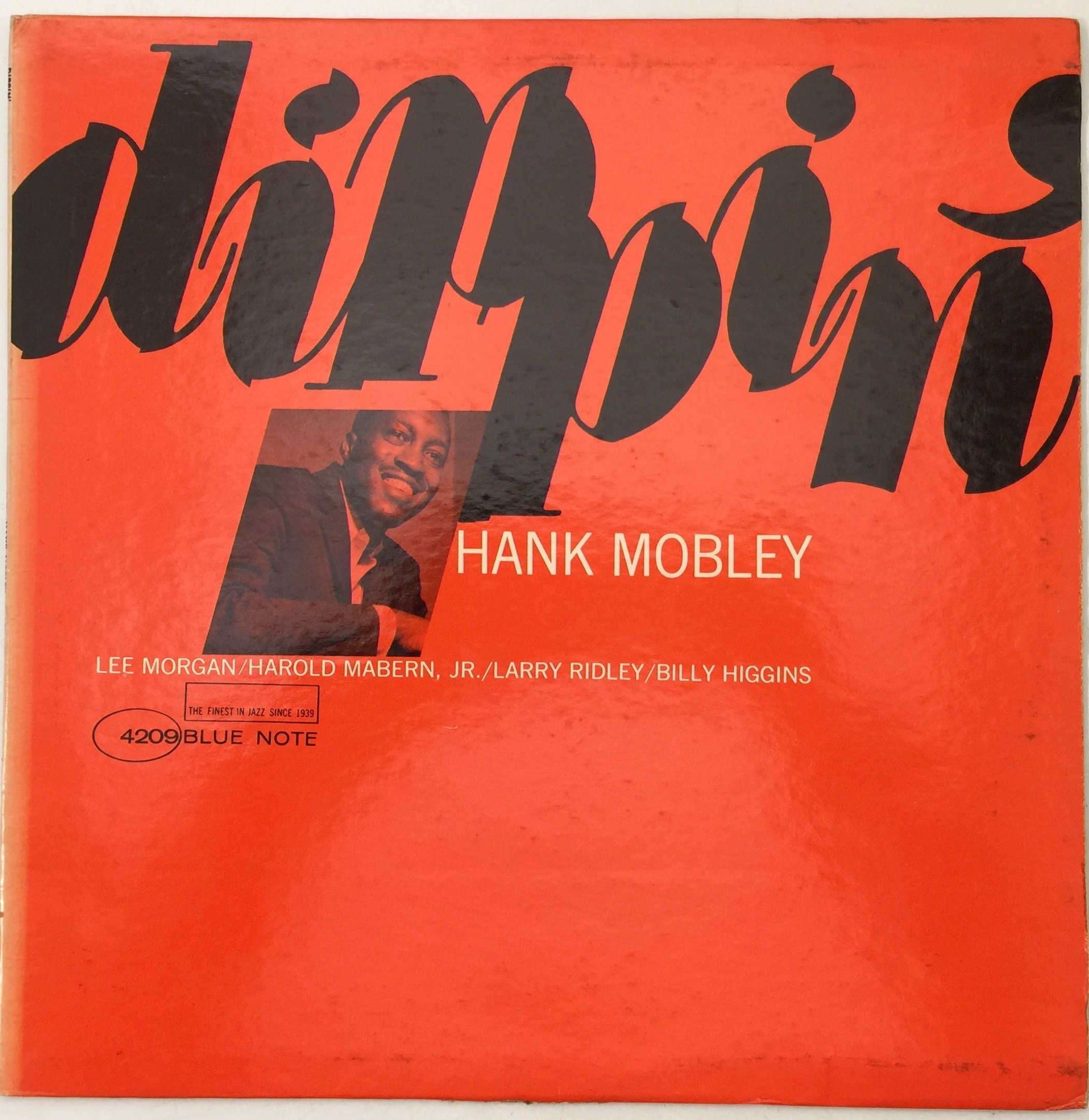 Lot 48 - HANK MOBLEY - DIPPIN' LP (BLUE NOTE 4209 - US