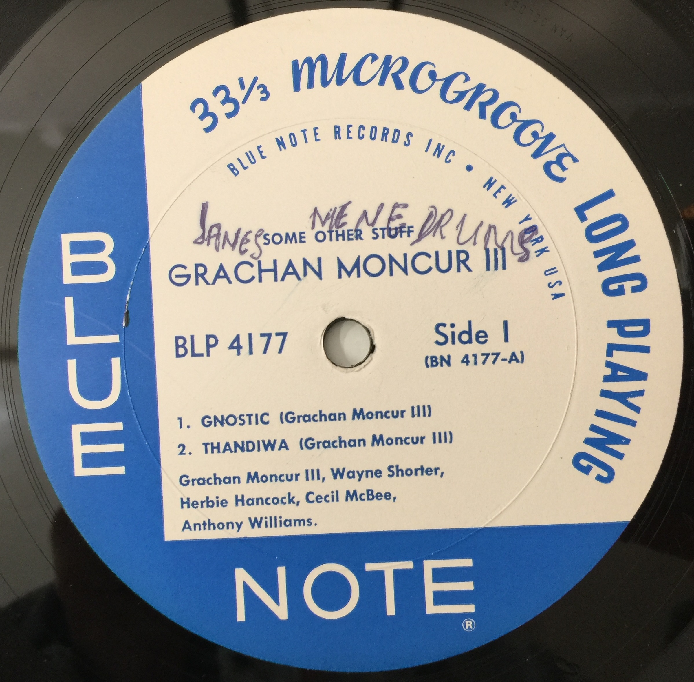 Lot 52 - GRACHAN MONCUR III - SOME OTHER STUFF LP (US