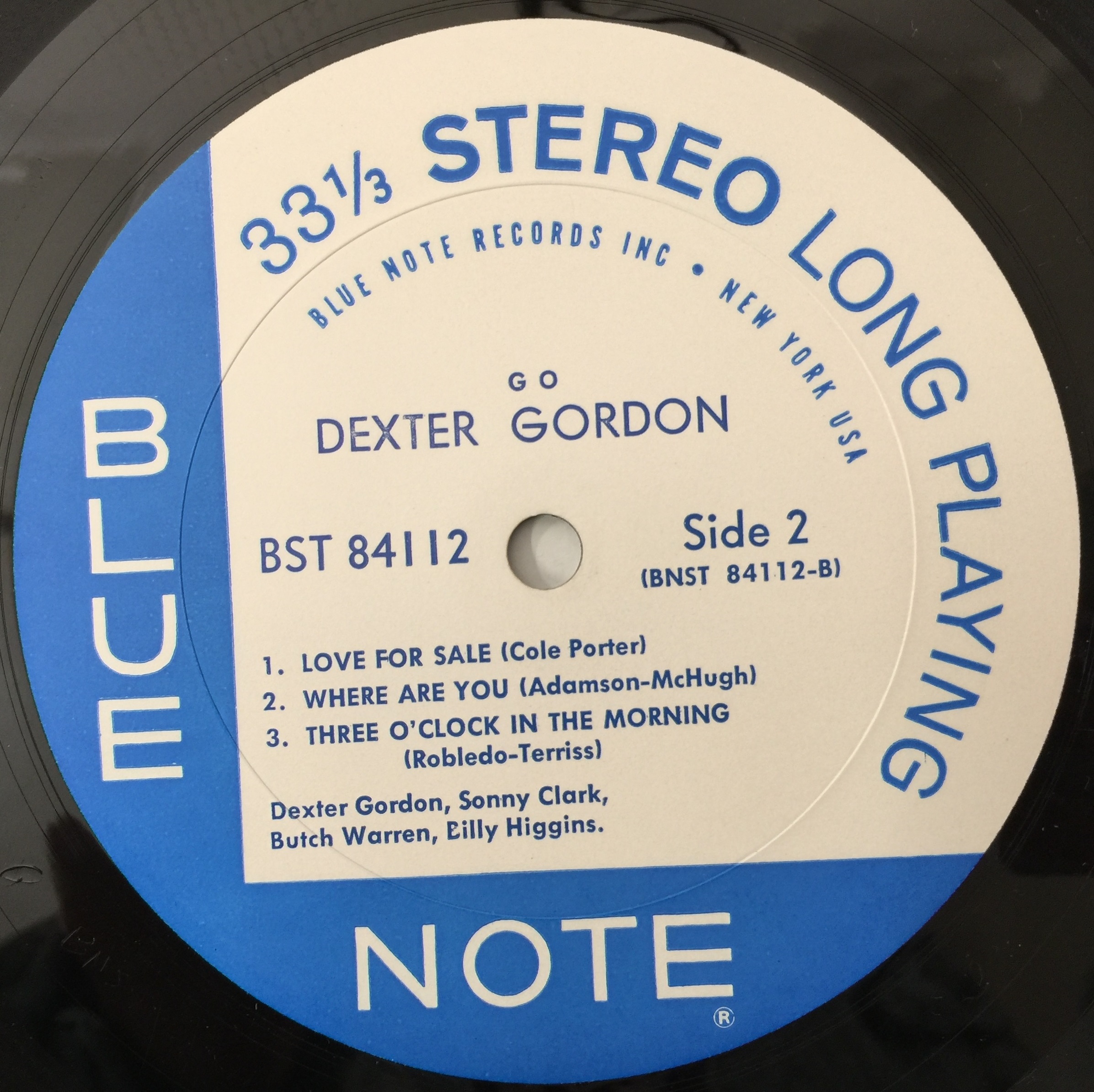 Lot 59 - DEXTER GORDON - GO LP (US STEREO OG - BLUE