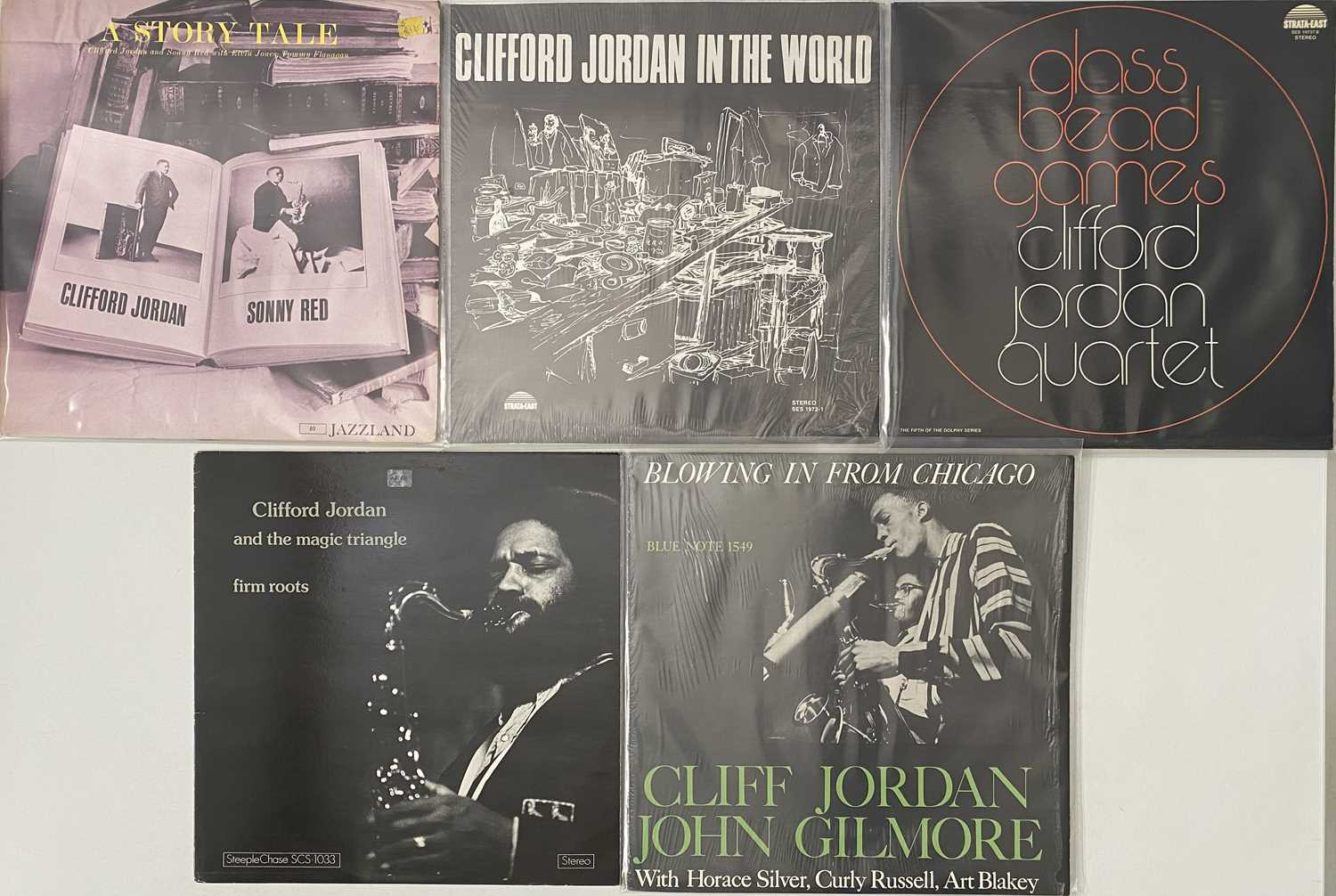 Lot 152 - CLIFFORD JORDAN - LP COLLECTION (INCLUDING