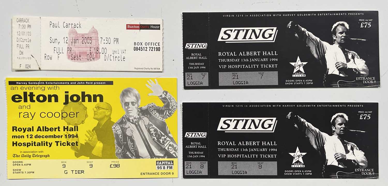 Lot 118 - CONCERT PROGRAMMES INC LIVE AID - SOME WITH