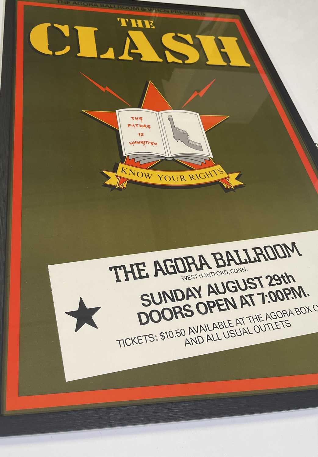 Lot 36 - THE CLASH - ORIGINAL AGORA BALLROOM 1982