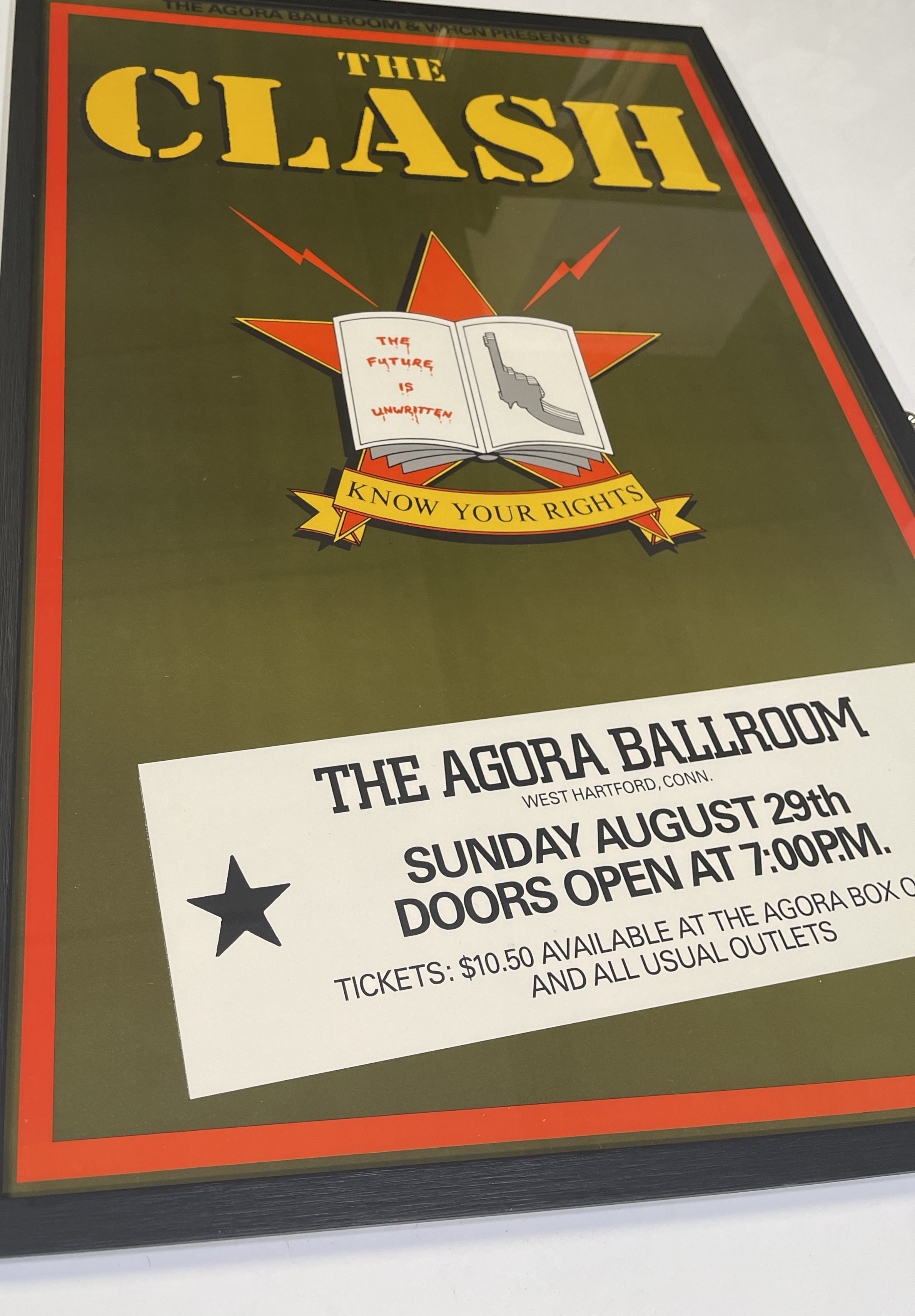 Lot 36 - THE CLASH - ORIGINAL AGORA BALLROOM 1982