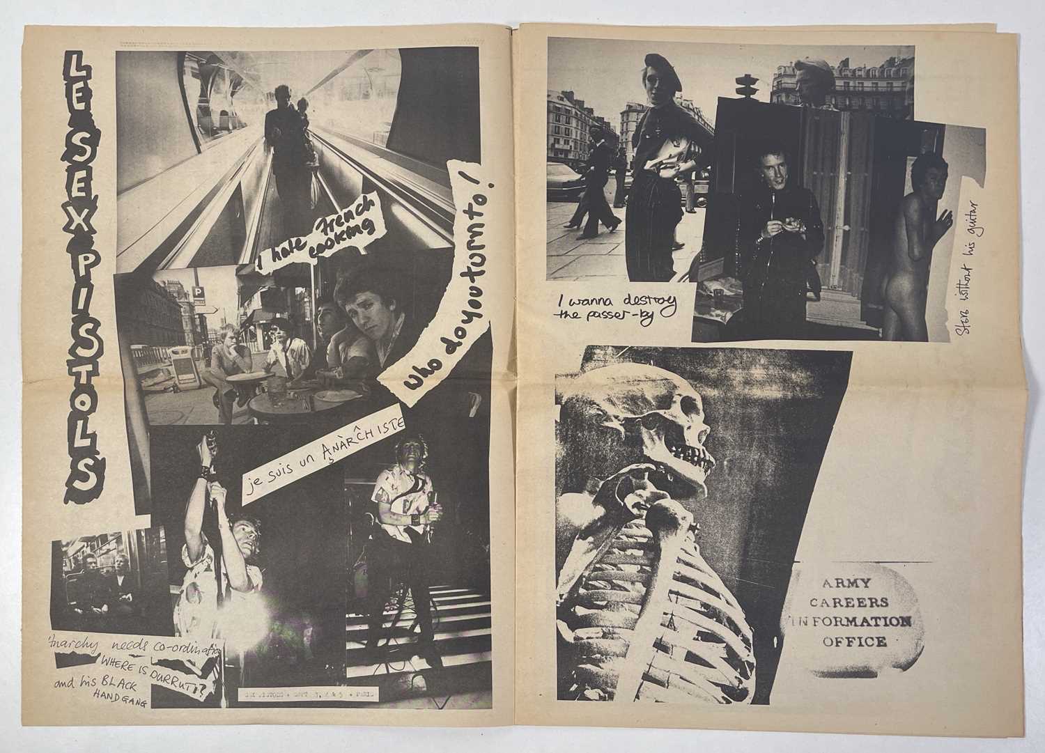 Lot 74 The Sex Pistols Original Anarchy Fanzine