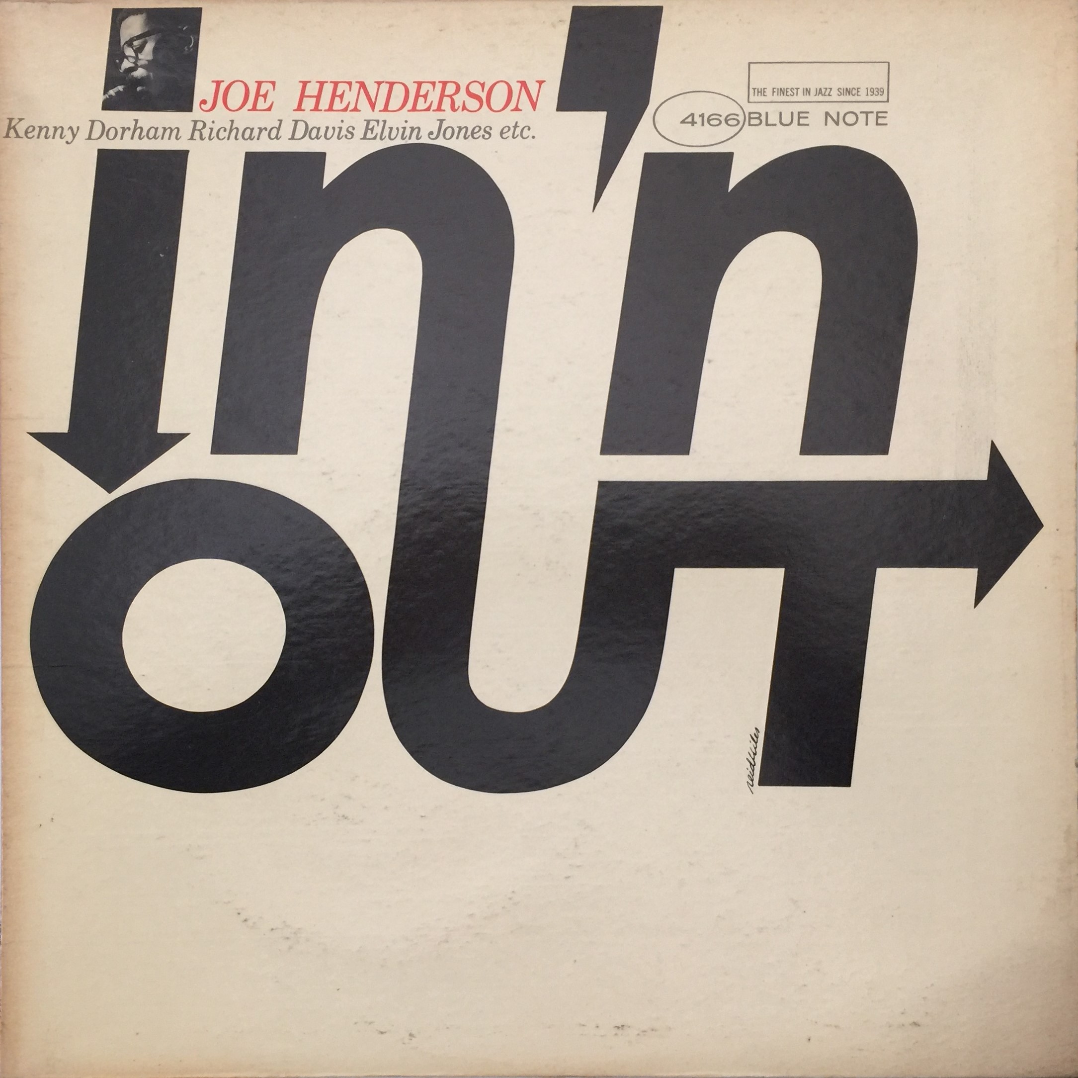 Lot 179 - JOE HENDERSON - IN 'N OUT LP (US MONO OG