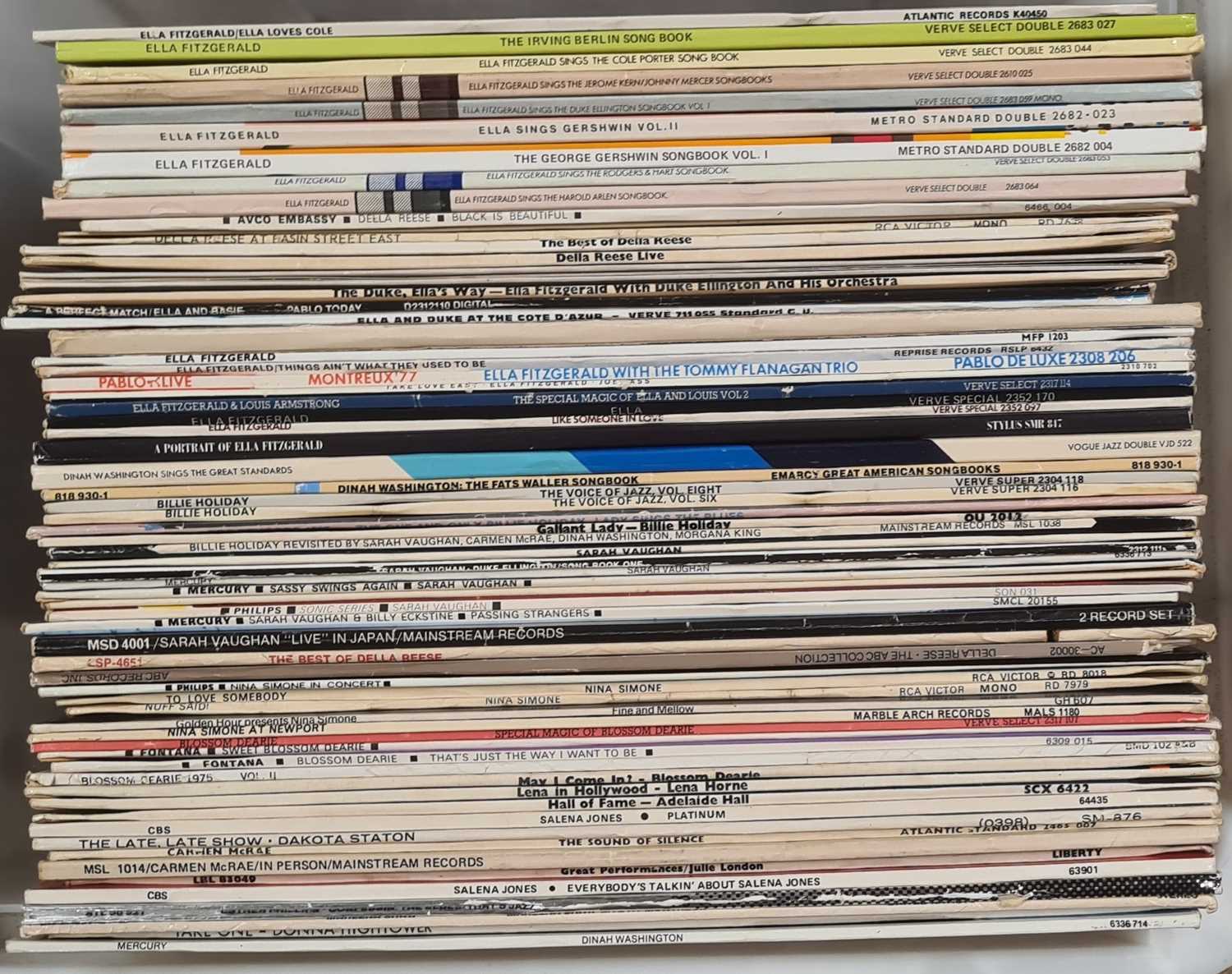 Lot 188 - JAZZ - LP COLLECTION (COOL/BOP/SWING/LADIES