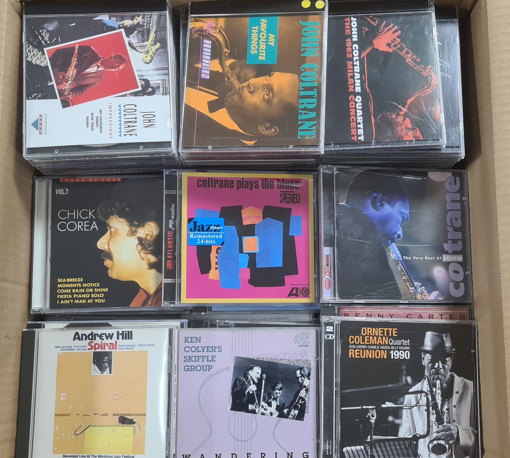 Lot 193 - CD COLLECTION (ALBUMS) - JAZZ AND MORE!