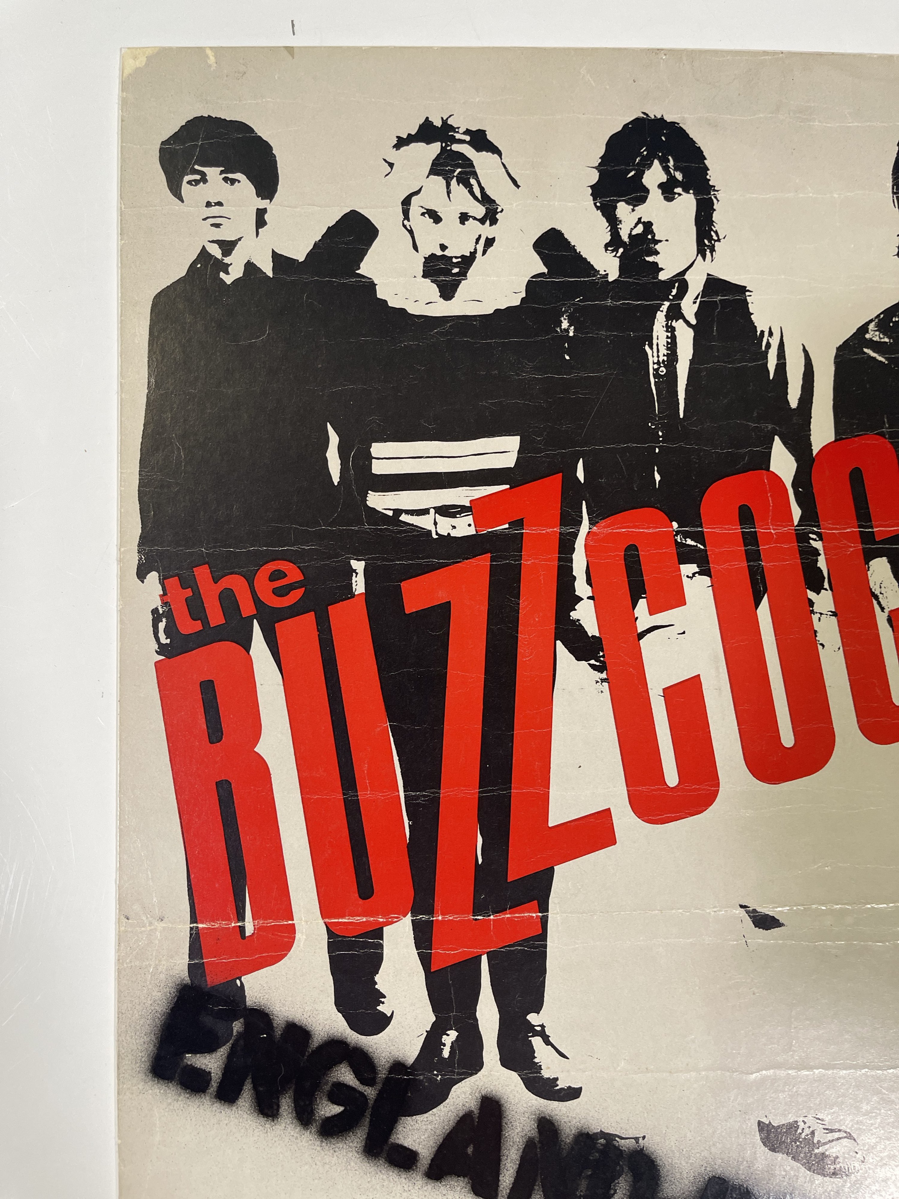 Lot 18 - BUZZCOCKS / ULTRAVOX - 1979 US TOUR POSTER.