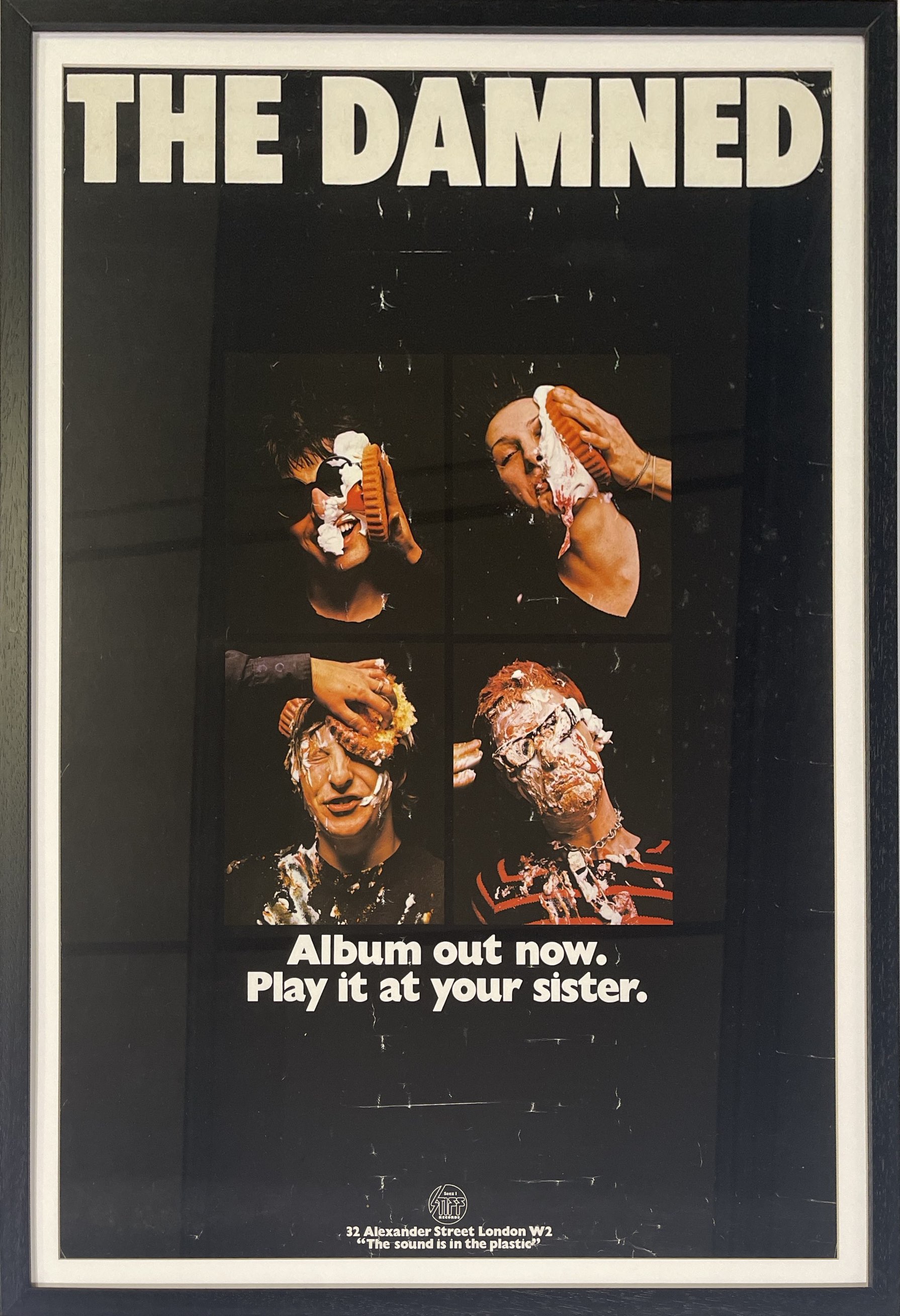 Lot 19 - THE DAMNED - ORIGINAL DEBUT LP PROMOTIONAL