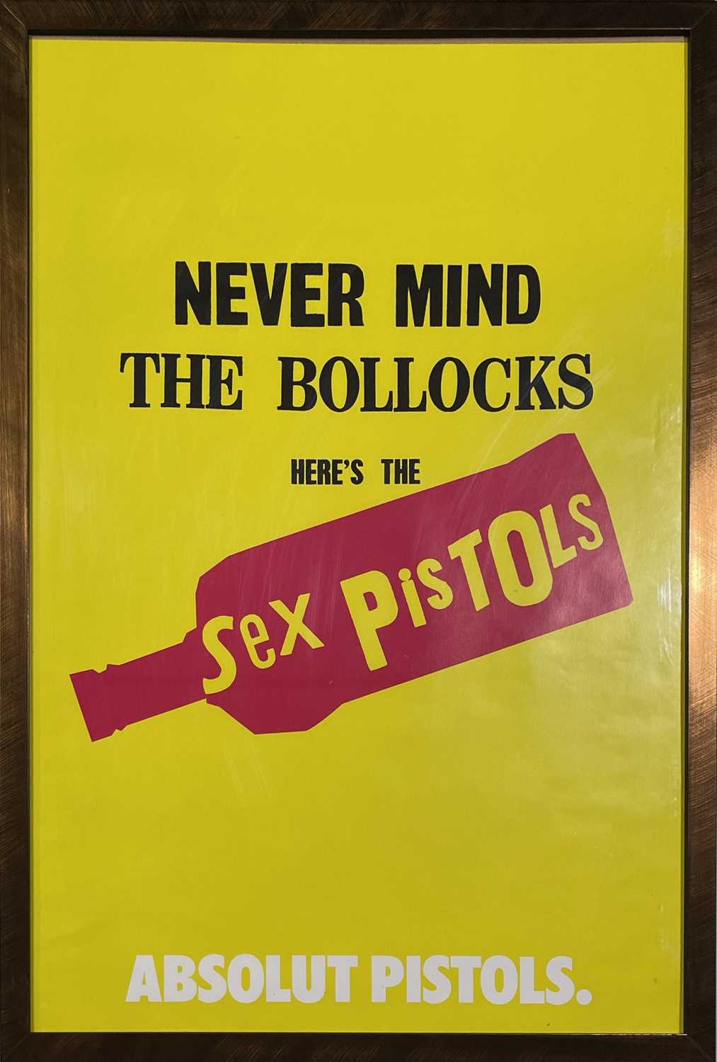 Lot 71 The Sex Pistols Absolut Vodka Poster Nmtb