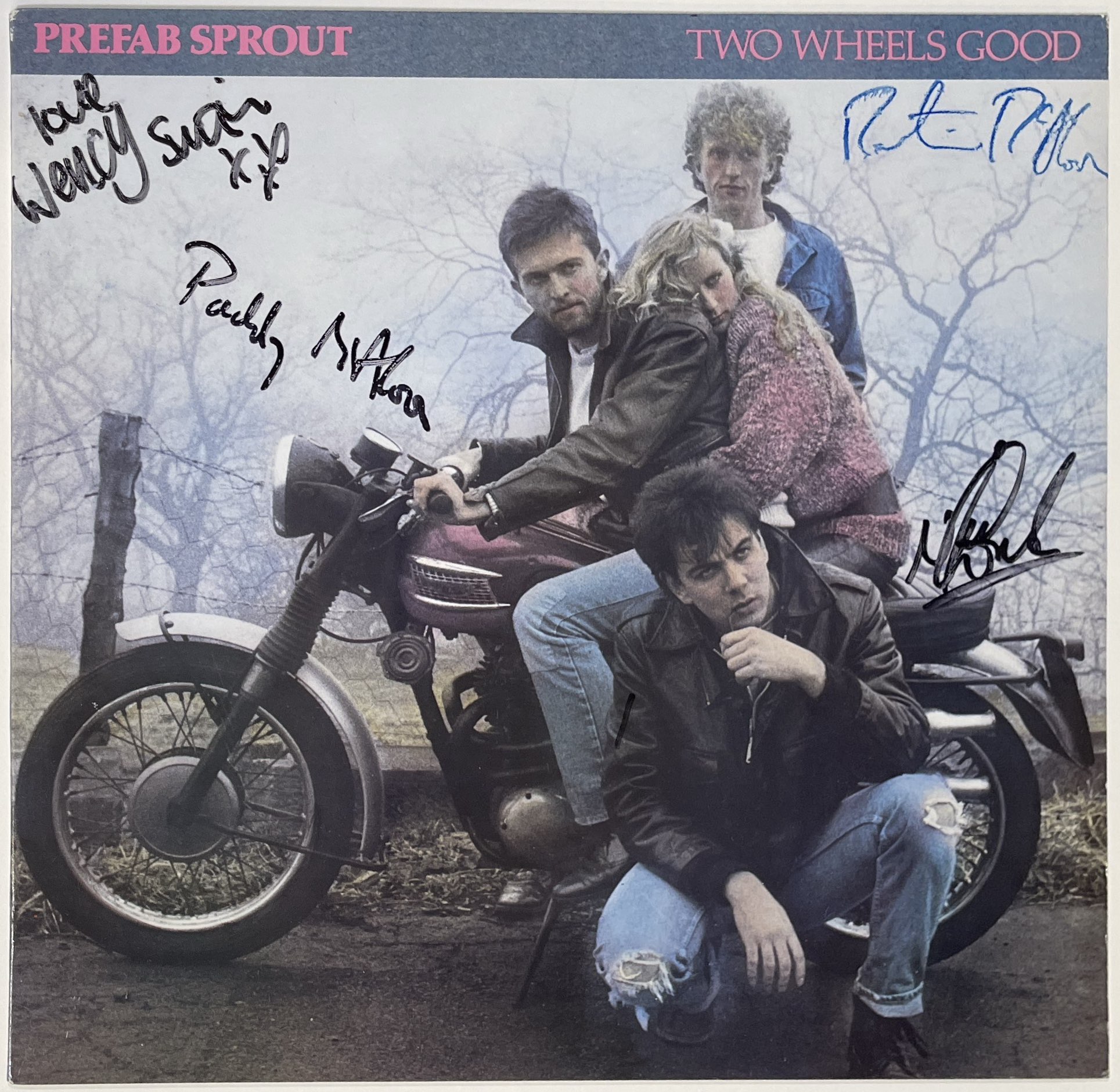 Lot 294 - PREFAB SPROUT - SIGNED LP WITH ORIGINAL
