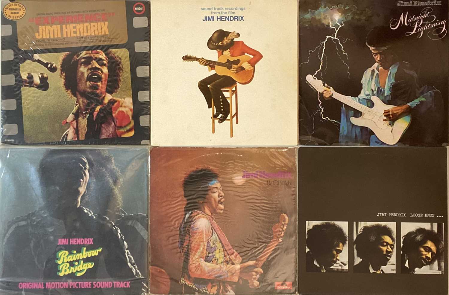 Lot 686 - Jimi Hendrix - LP Collection