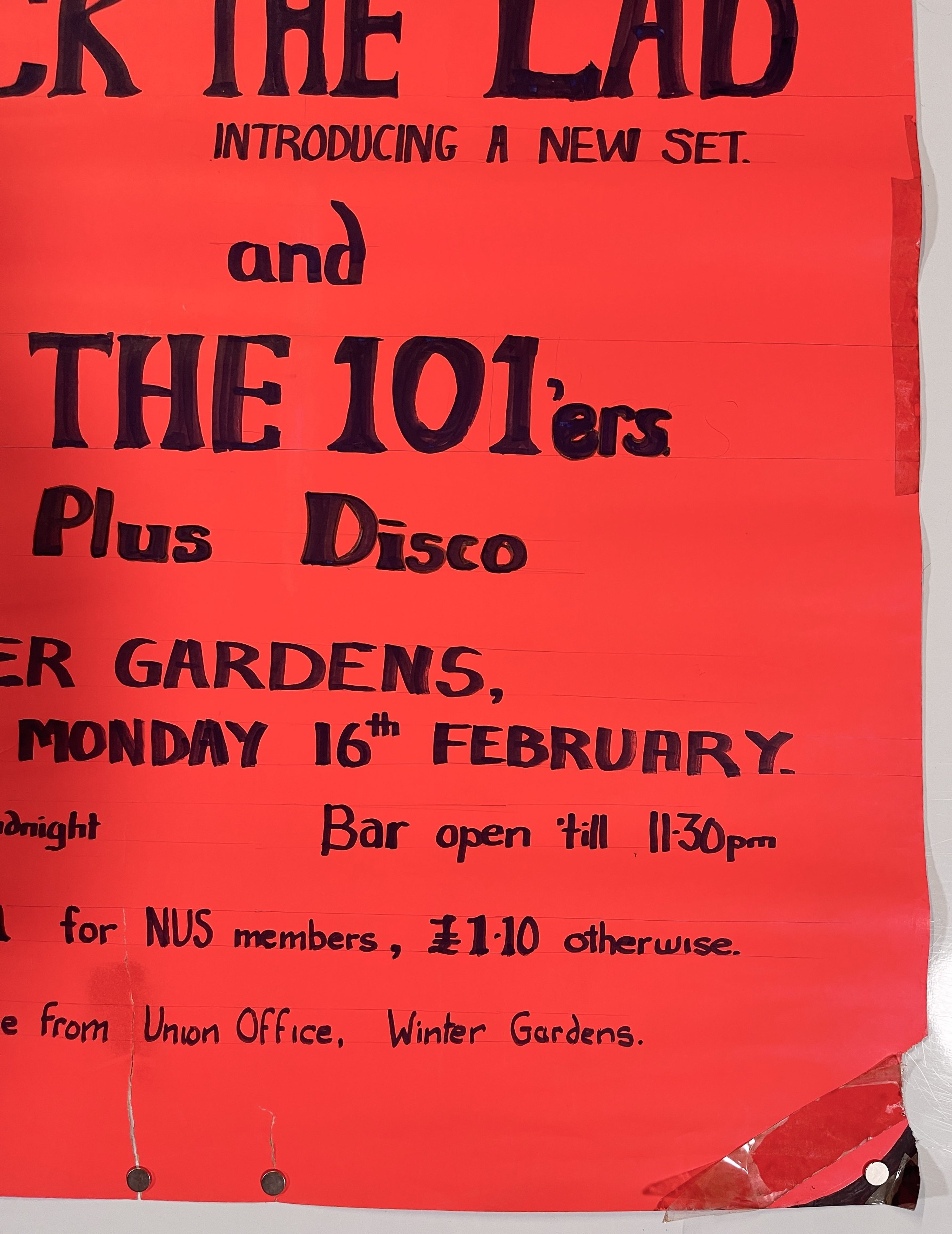 Lot 20 - THE CLASH INTEREST / JOE STRUMMER - AN