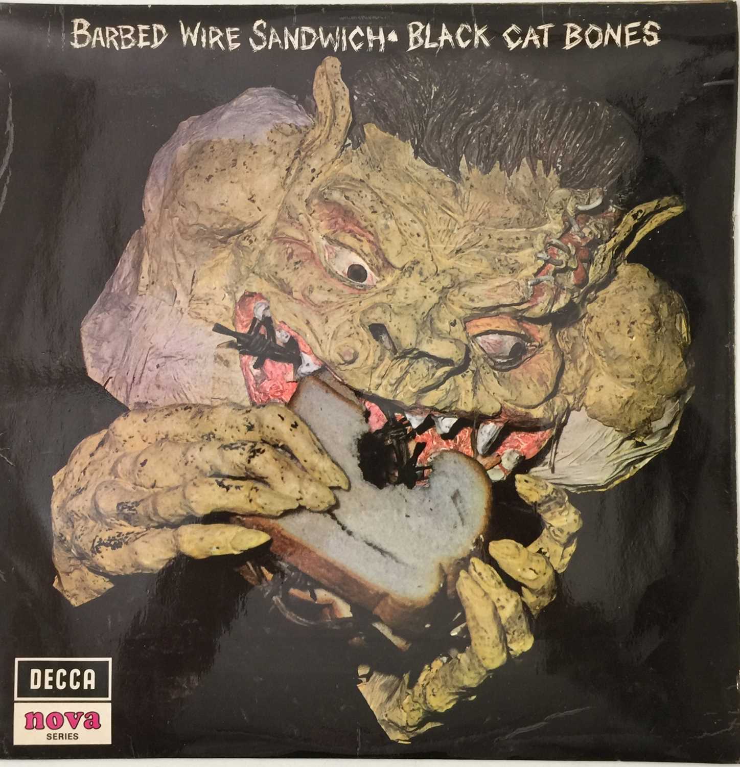Lot 669 - BLACK CAT BONES - BARBED WIRE SANDWICH LP