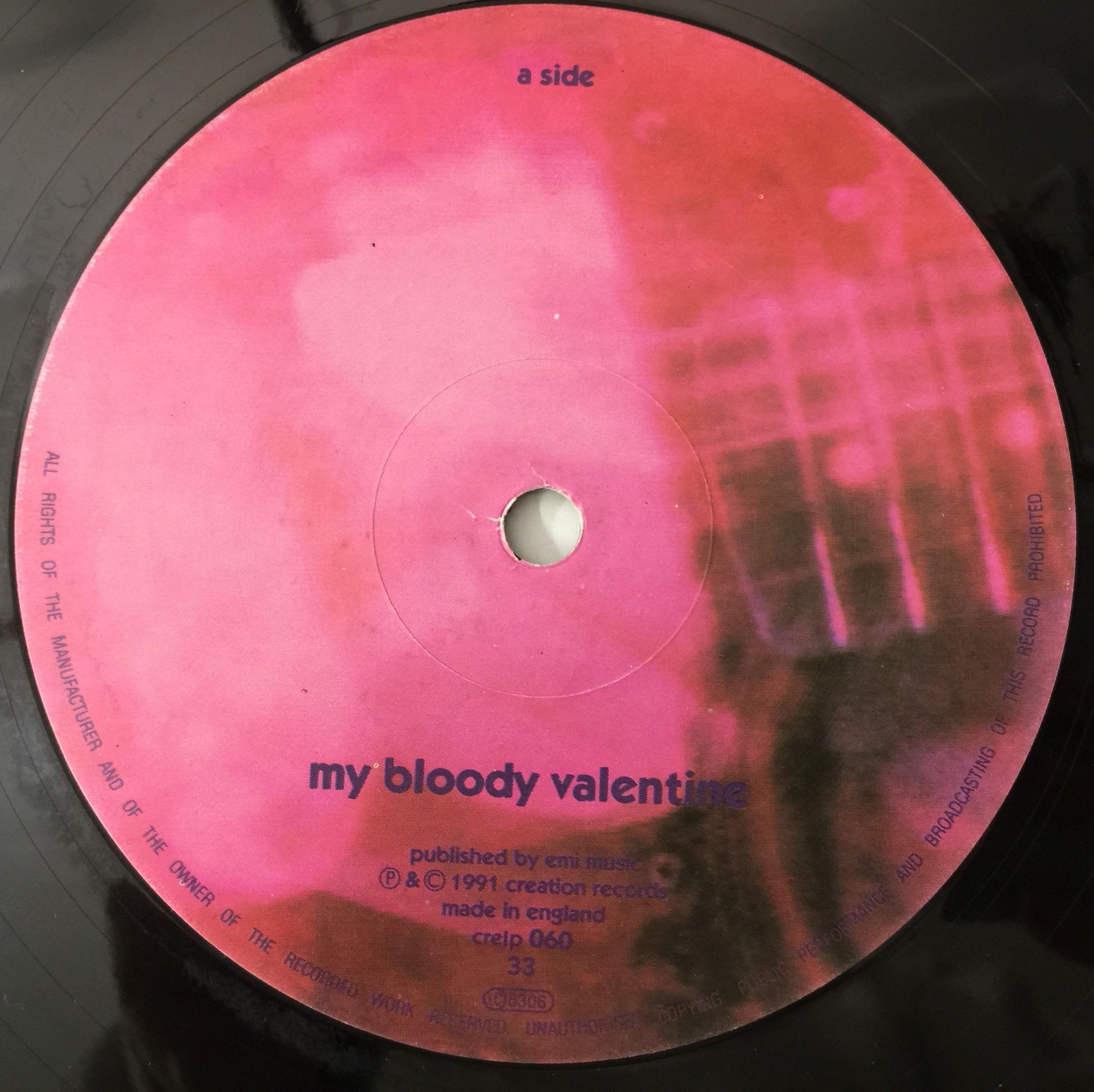 Lot 671 - MY BLOODY VALENTINE - LOVELESS LP (ORIGINAL