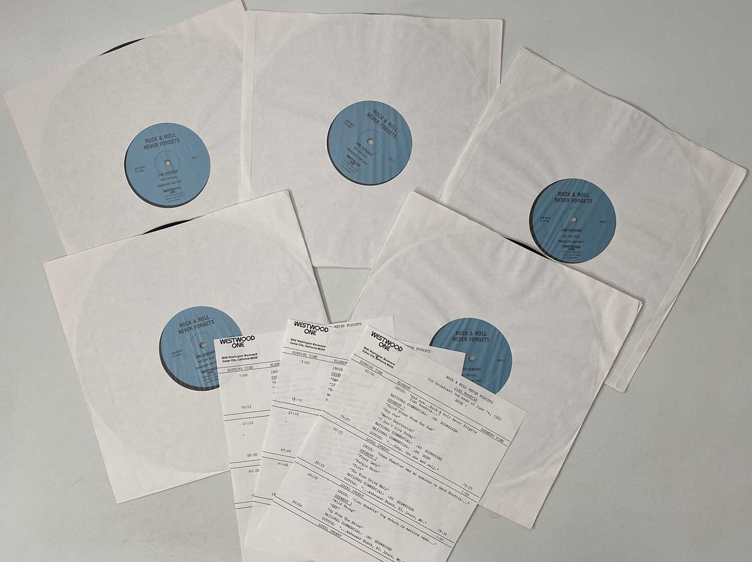 Lot 675 - JIMI HENDRIX - WESTWOOD ONE/TMOQ LP RARITIES