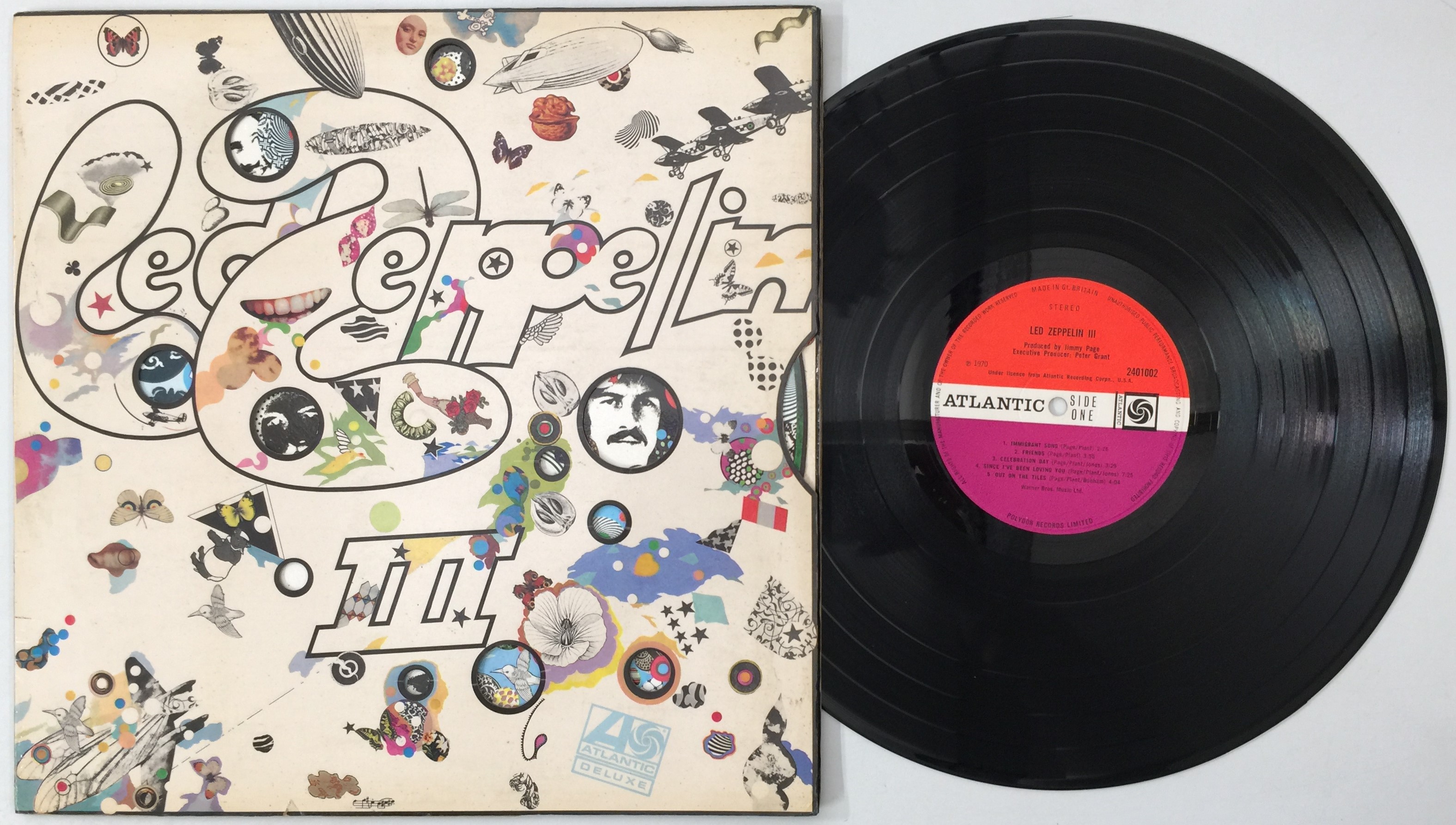 Lot 676 - MAIDEN/SABBATH/LED ZEP - LP/12" COLLECTION