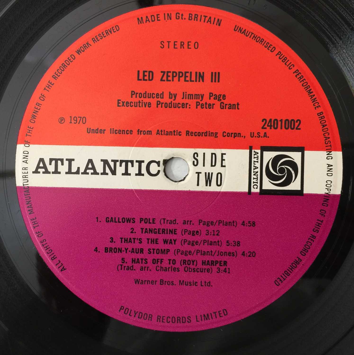 Lot 676 - MAIDEN/SABBATH/LED ZEP - LP/12" COLLECTION