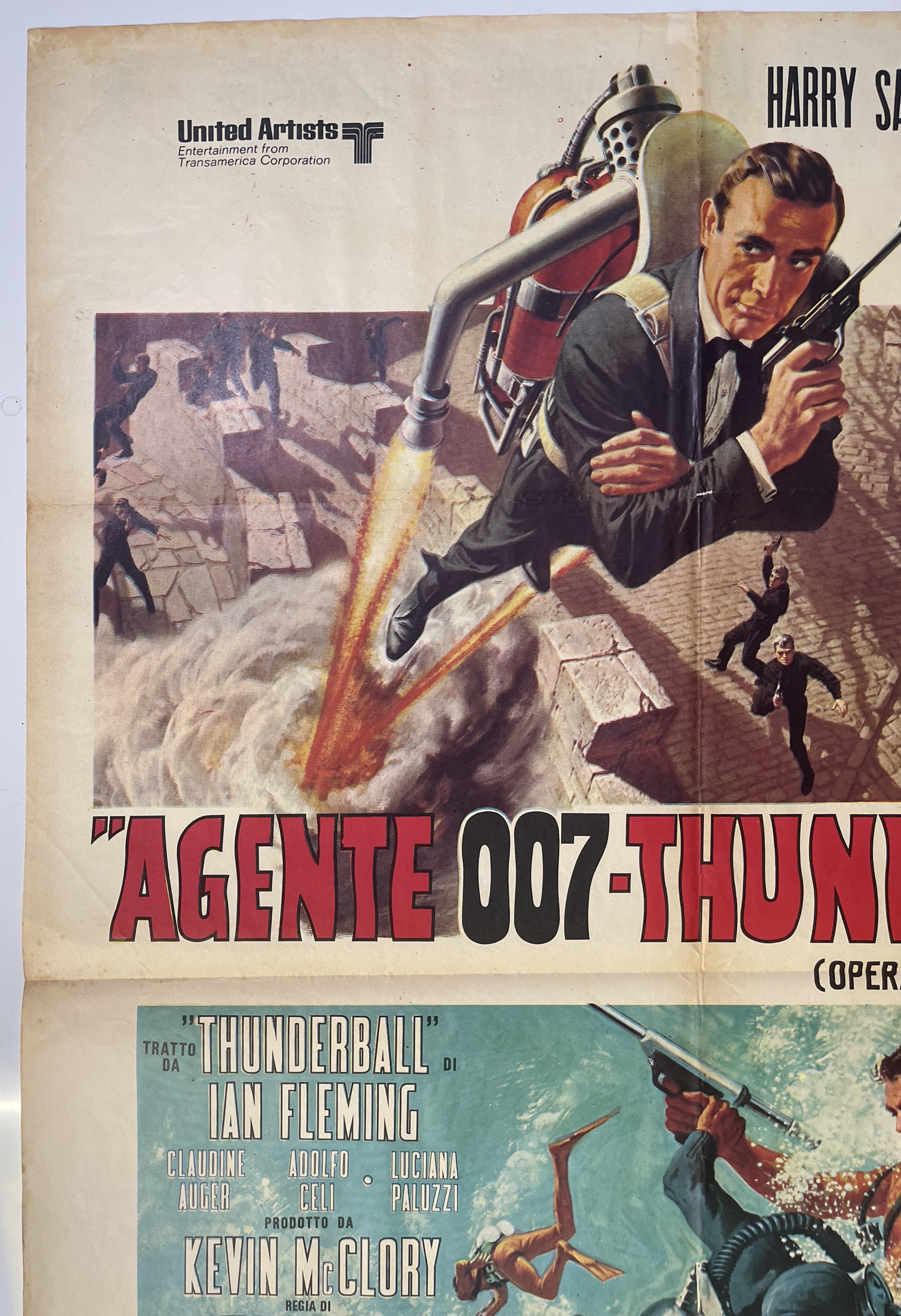 Lot 116 - JAMES BOND - THUNDERBALL (1965) - ORIGINAL