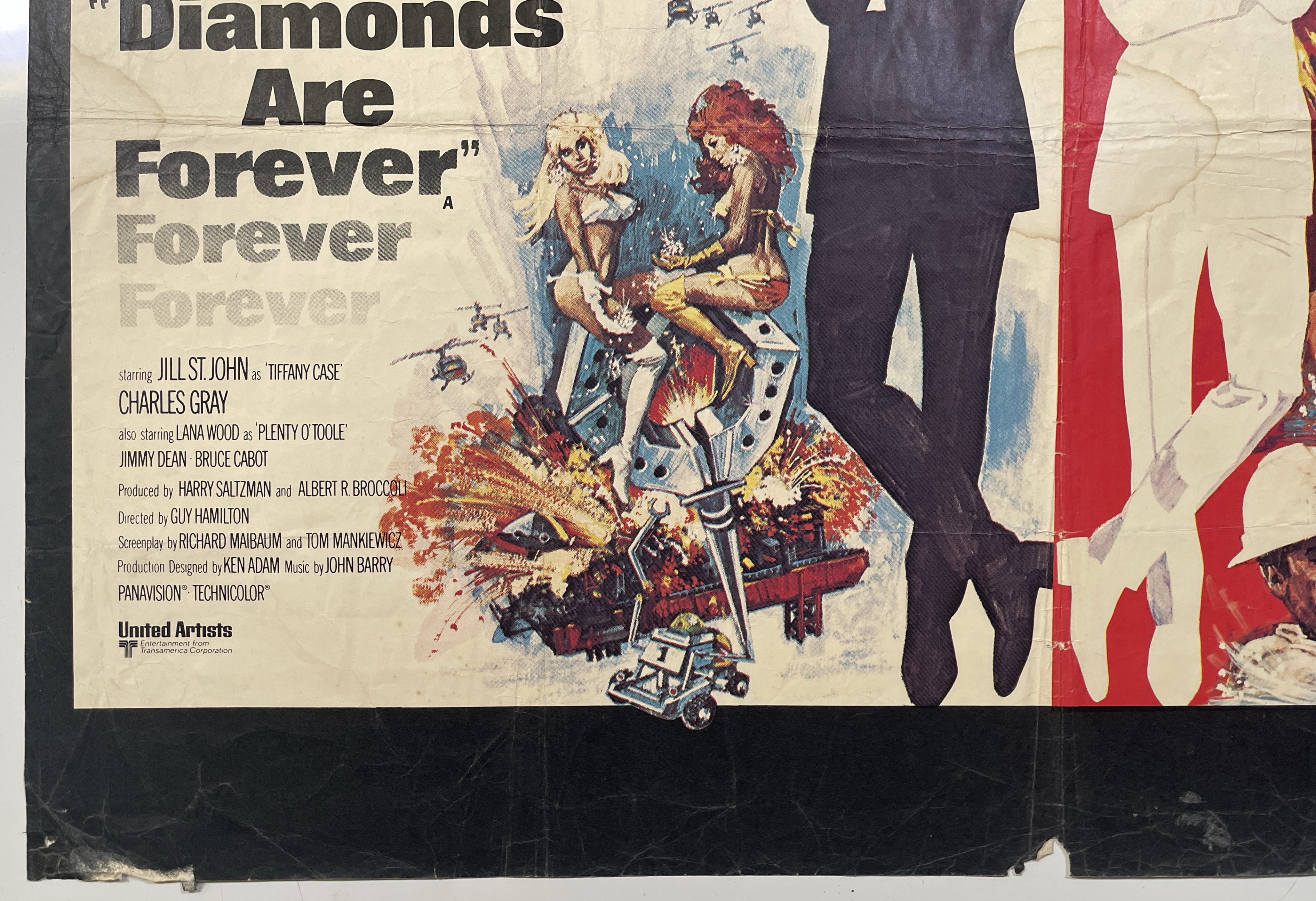 Lot 32 - JAMES BOND - MOORE/CONNERY DOUBLE BILL UK