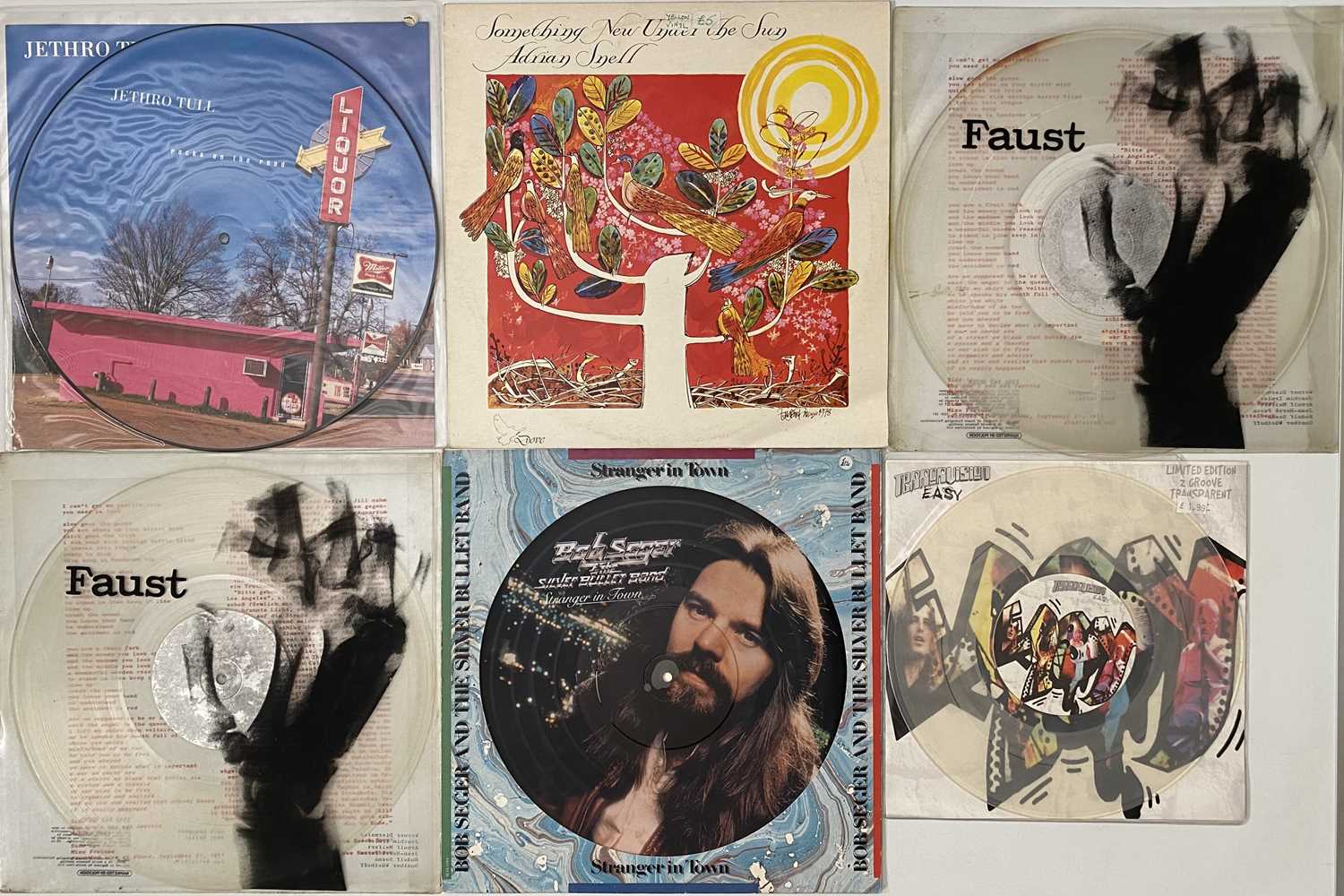 Lot 609 - ROCK - PICTURE DISKS / COLOURED VINYL