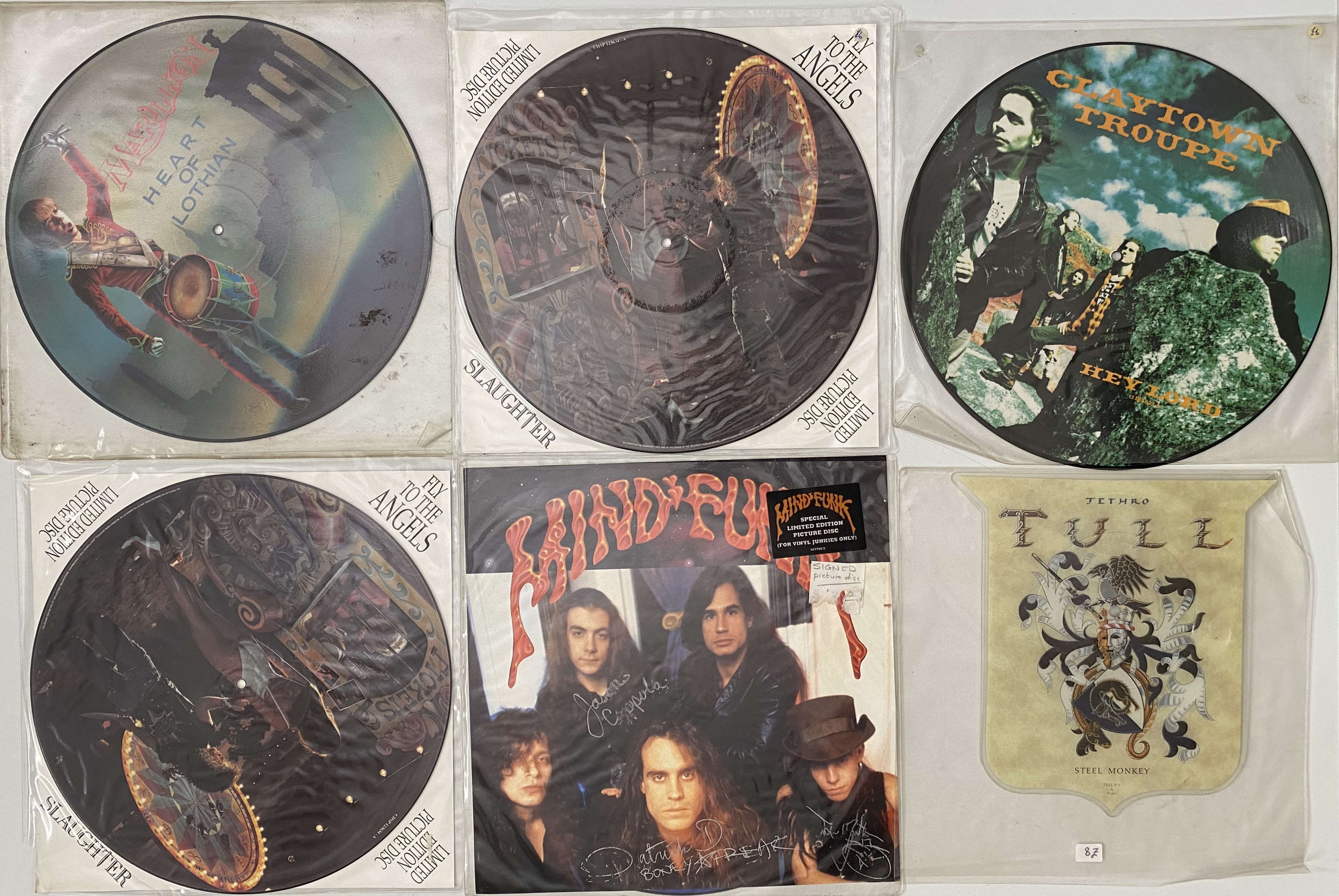 Lot 609 - ROCK - PICTURE DISKS / COLOURED VINYL
