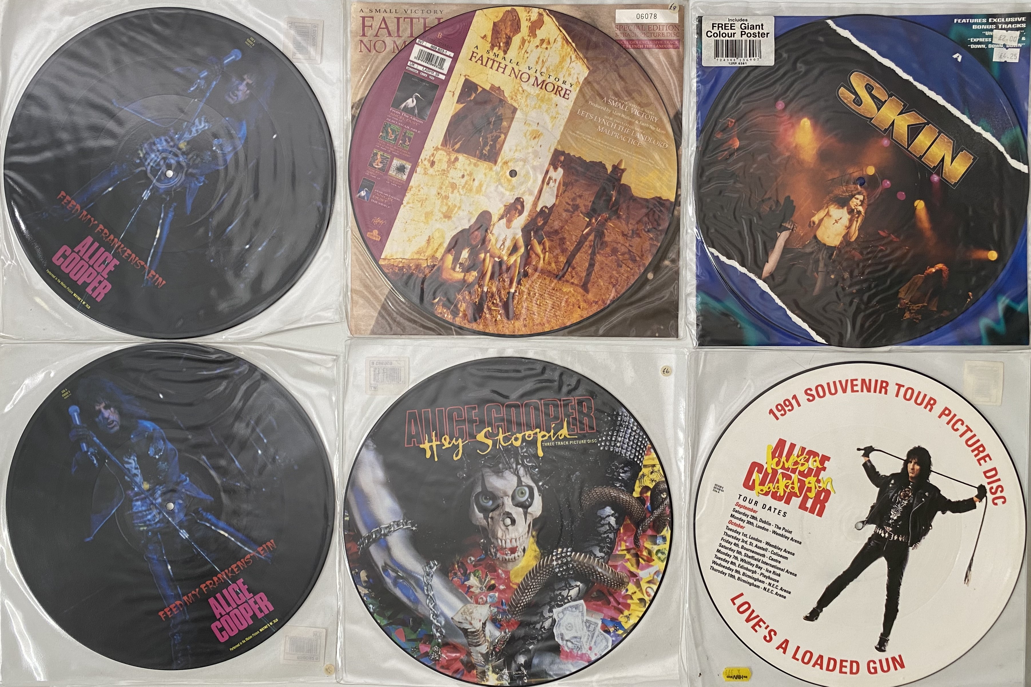 Lot 609 - ROCK - PICTURE DISKS / COLOURED VINYL