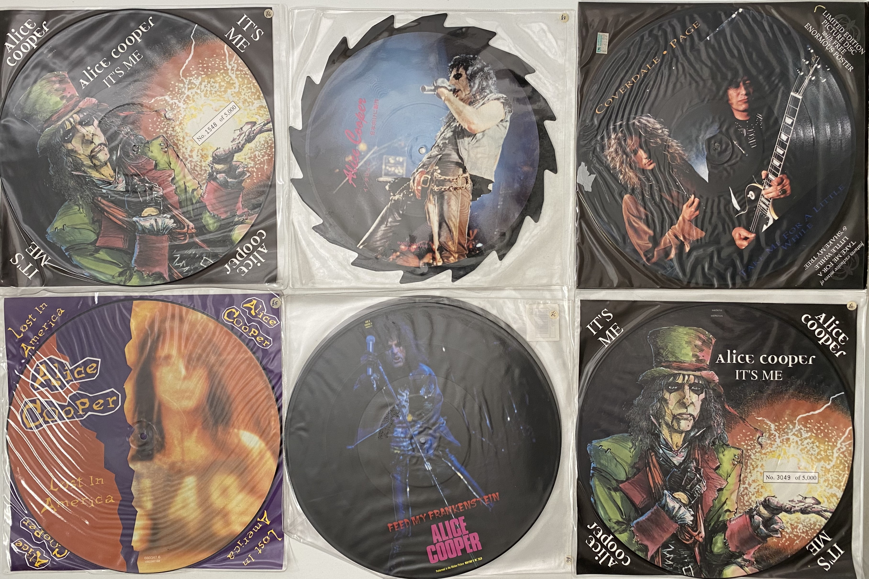 Lot 609 - ROCK - PICTURE DISKS / COLOURED VINYL