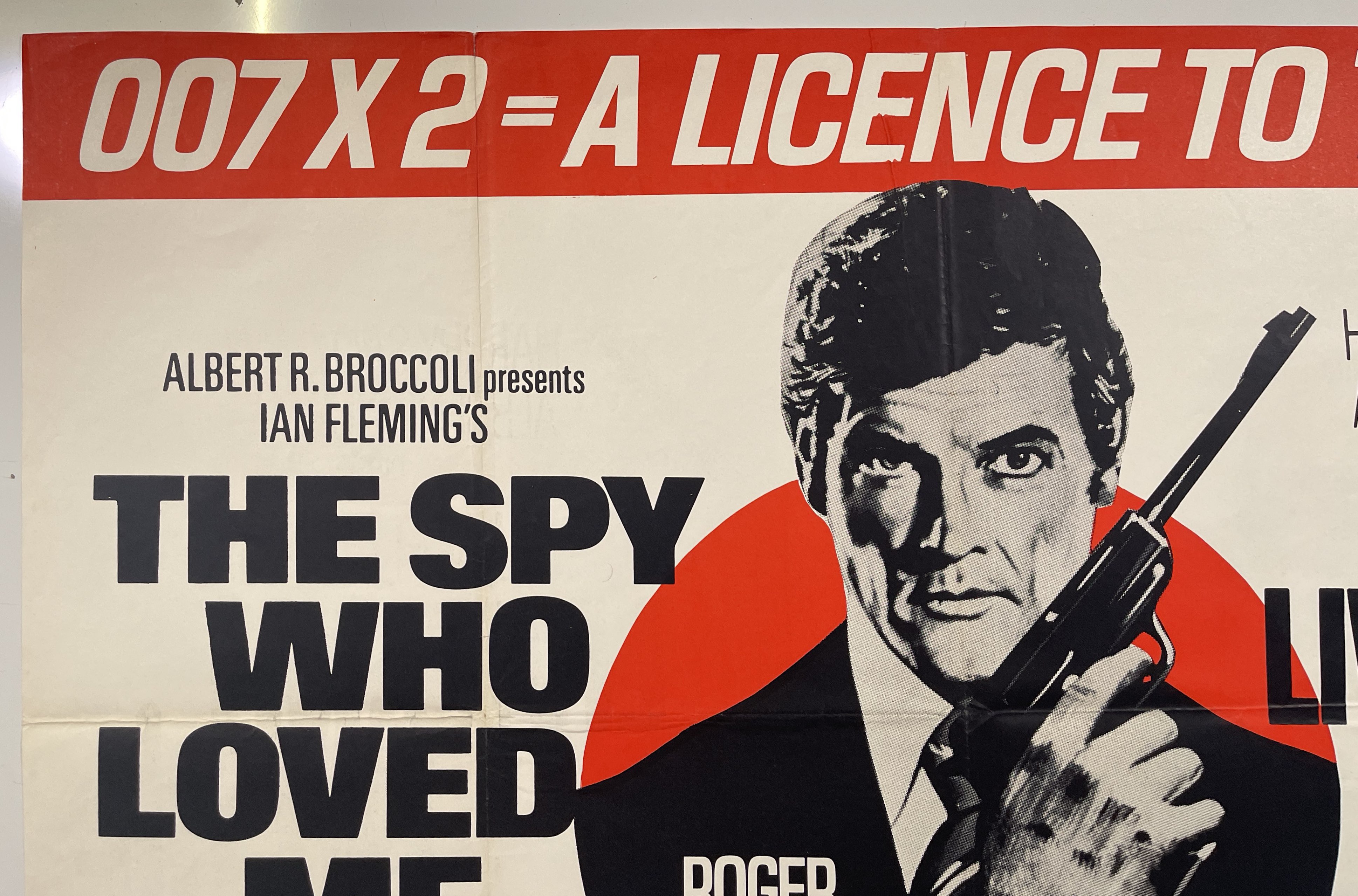 Lot 191 - JAMES BOND - SPY WHO LOVED ME / LIVE AND LET