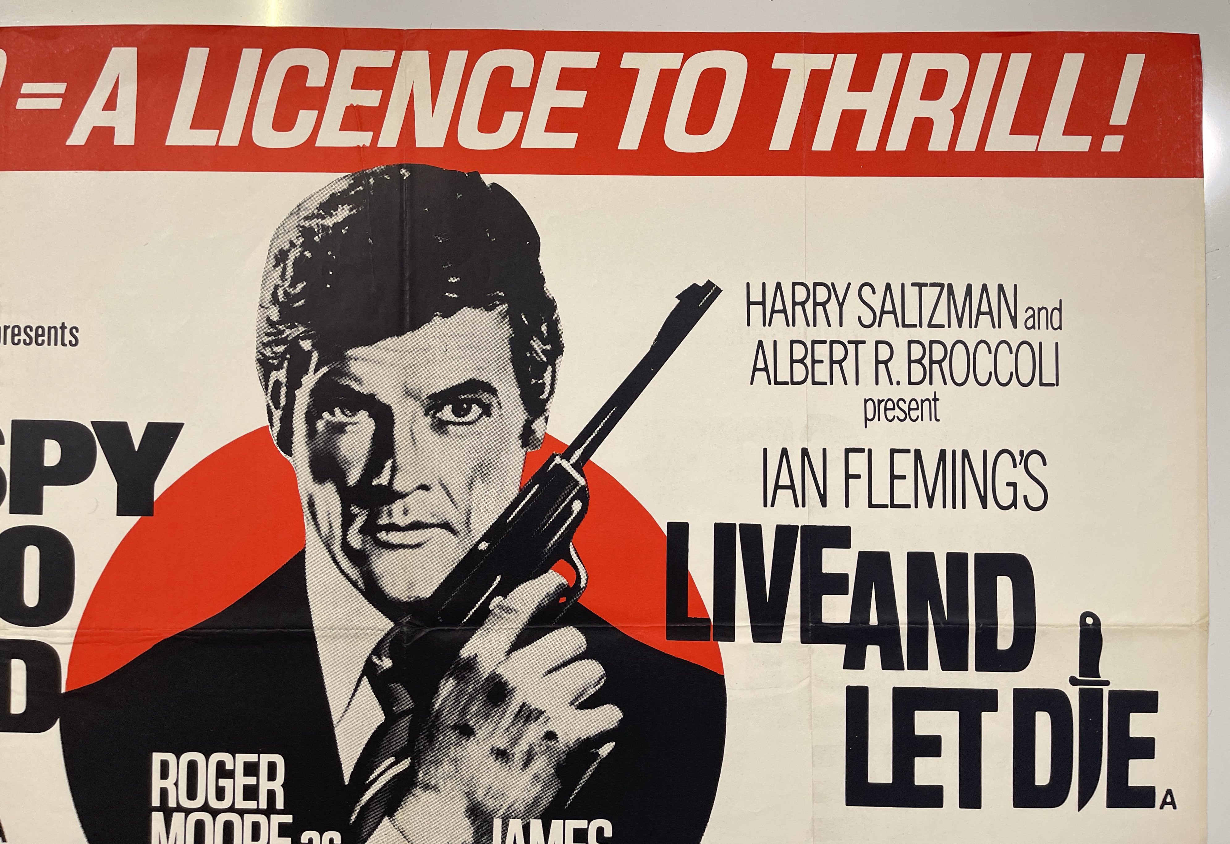 Lot 191 - JAMES BOND - SPY WHO LOVED ME / LIVE AND LET