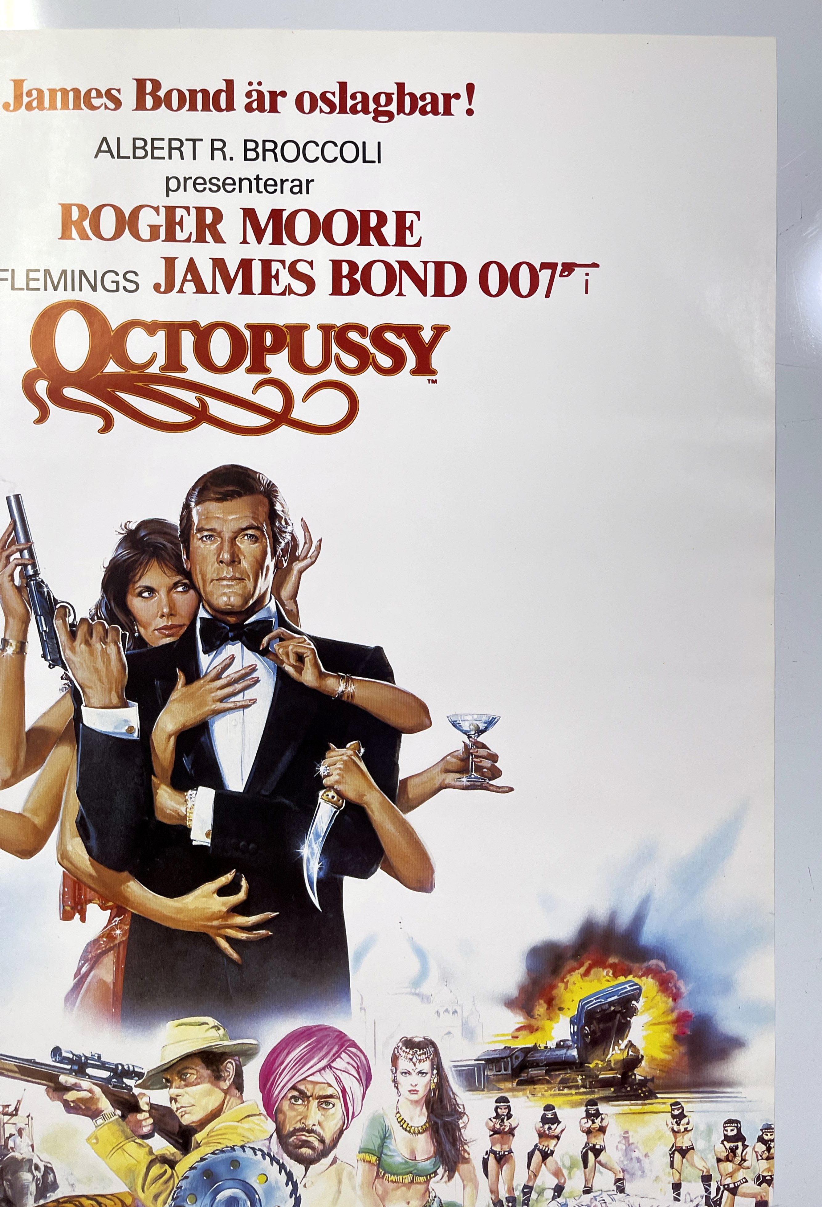 Lot 264 James Bond Octopussy 1983 Swedish