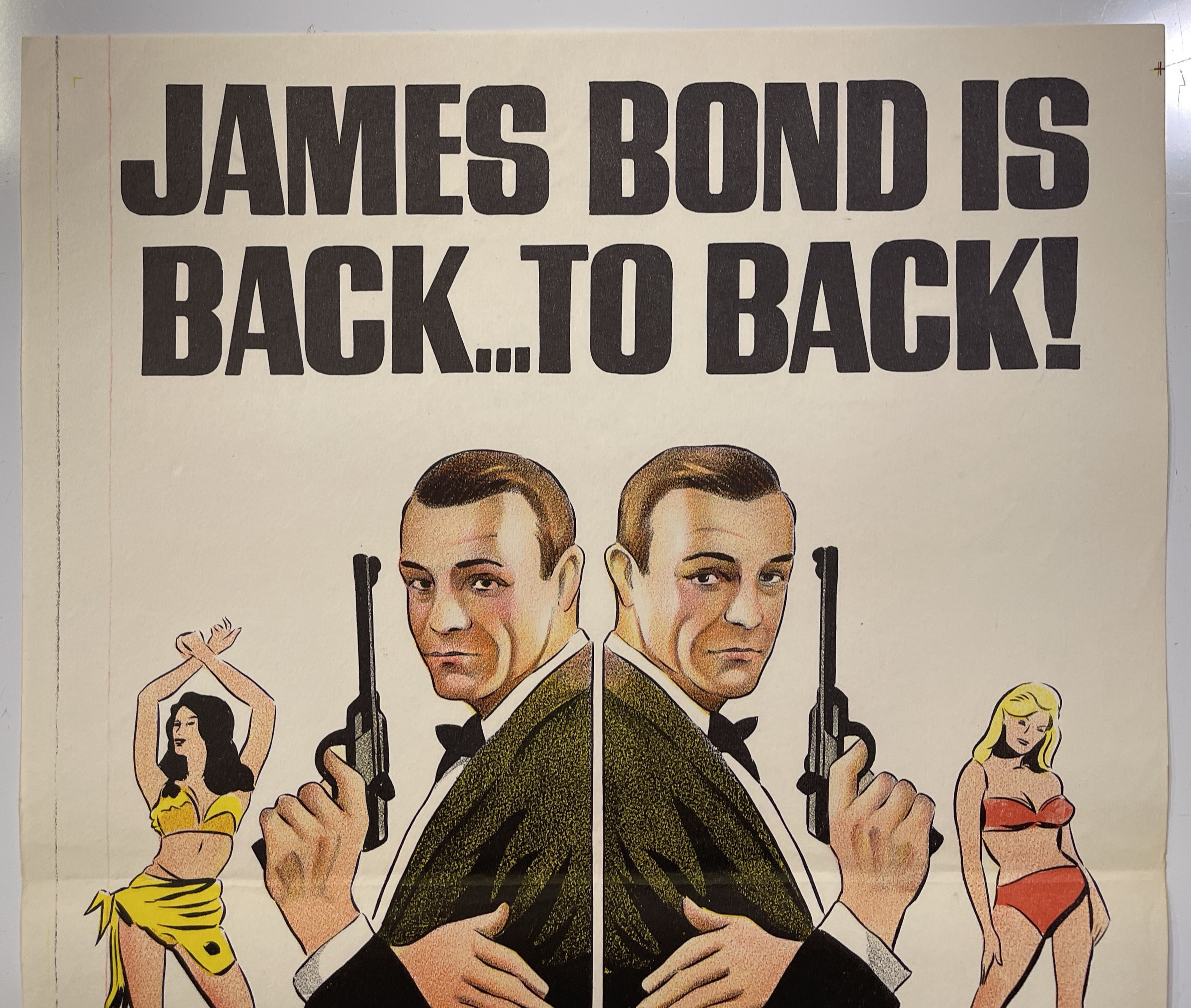 Lot 71 - JAMES BOND - AUSTRALIAN DAYBILL DOUBLE BILL